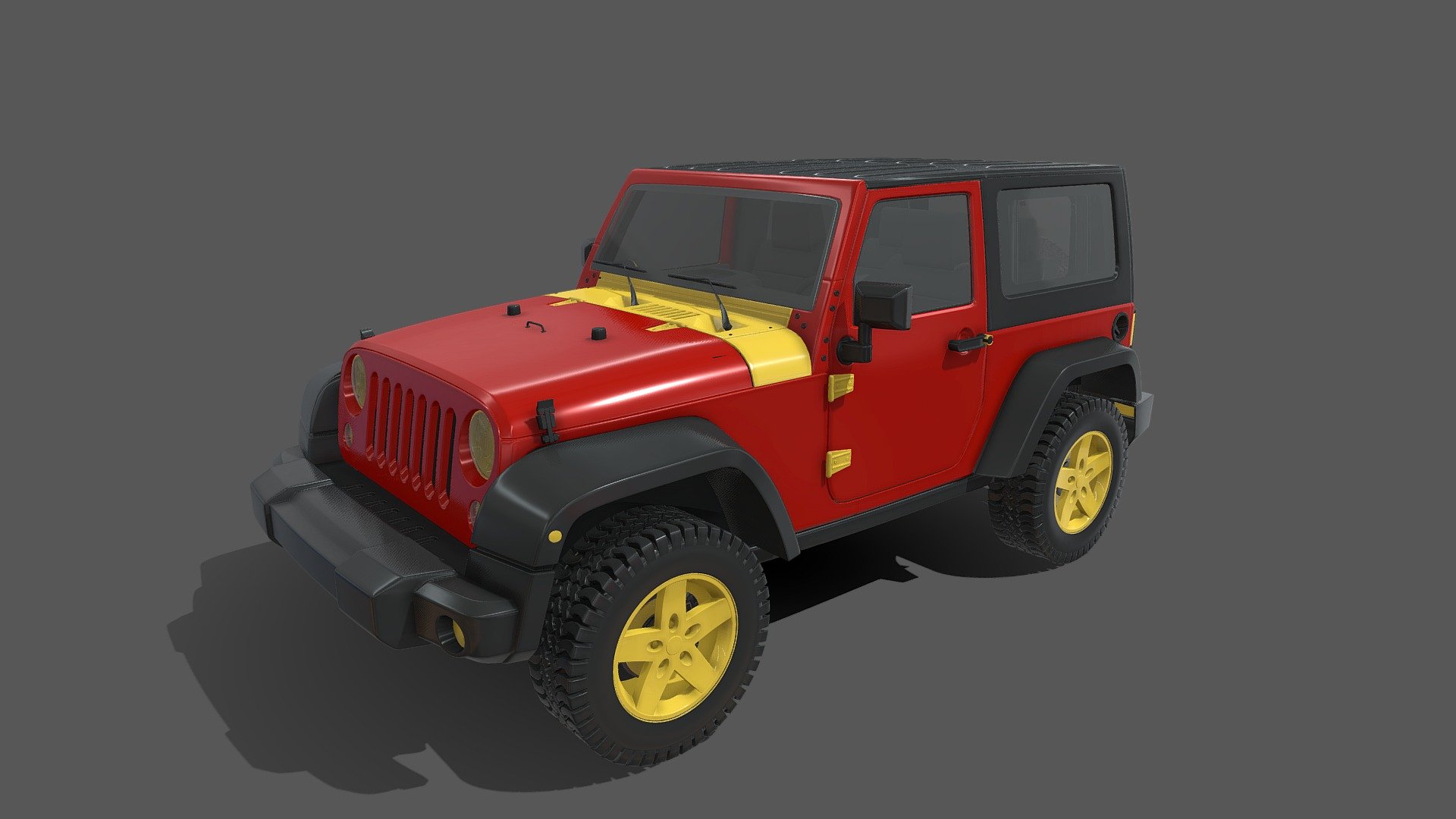 Classic Jeep - 3D model by SD Designer (@Mohan355634gh) [3b8644c ...