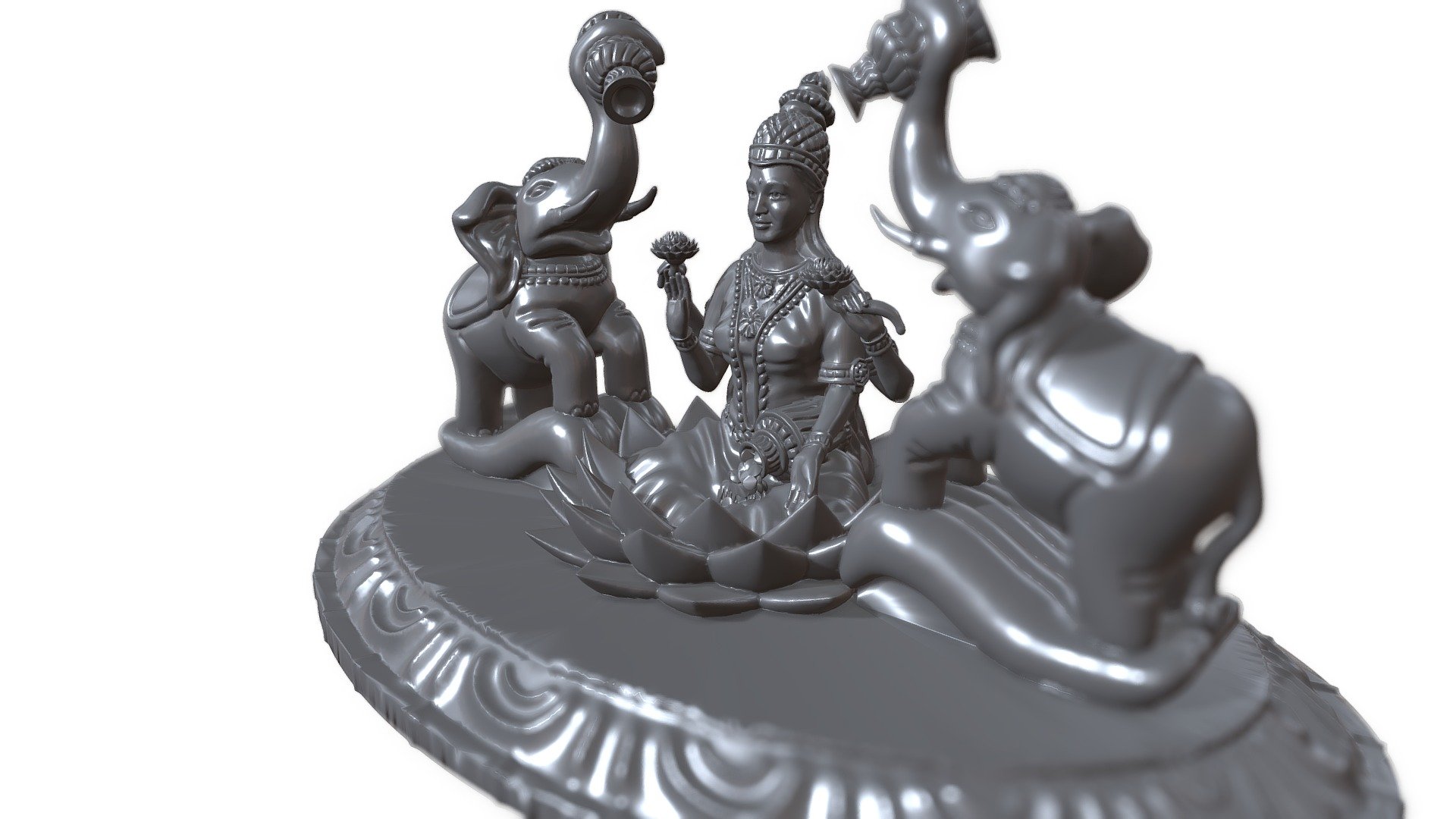 Laxmi - 3D model by svyART [3b86b82] - Sketchfab