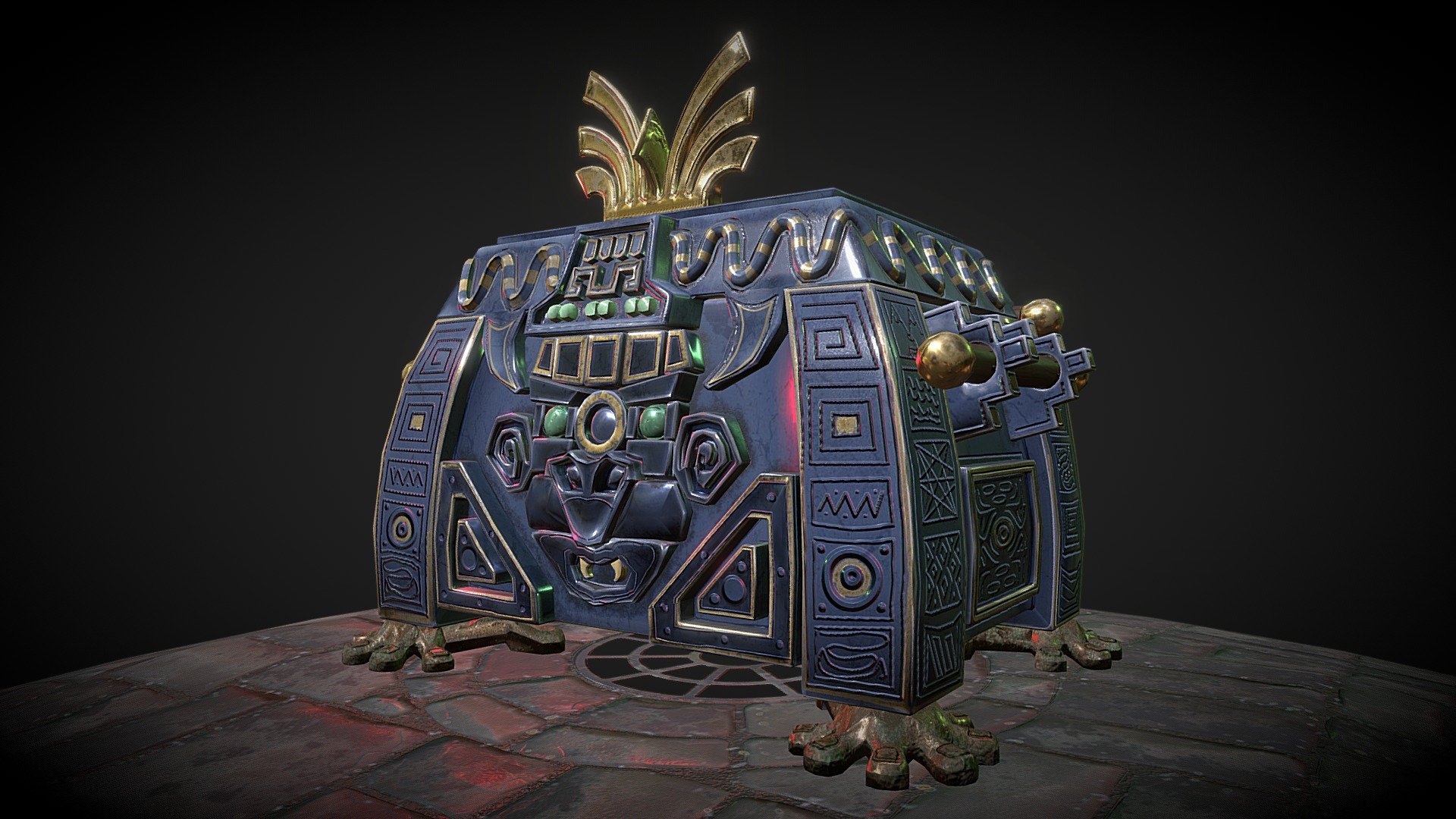 Chest of the Monkey God - Buy Royalty Free 3D model by Pancrudo14 ...