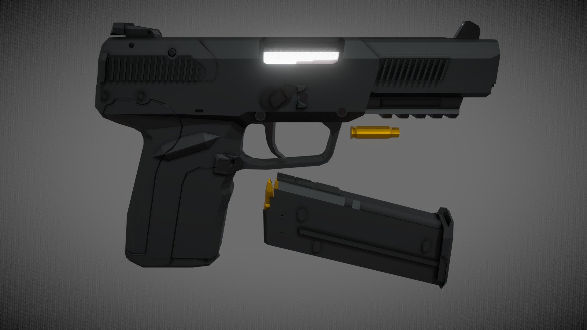 low-poly FN Five-seveN - Download Free 3D model by D_U (@DU1701 ...