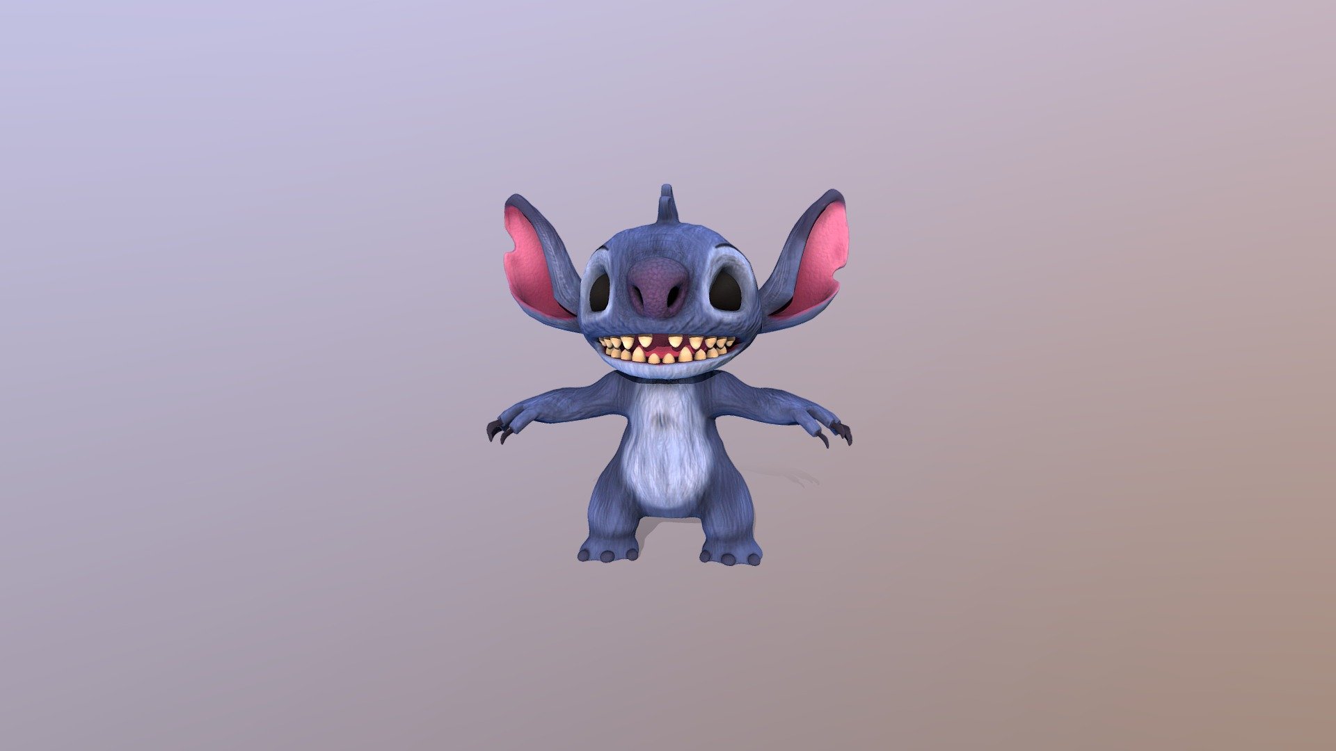 Stitch - 3D model by edijivkov [3b897a1] - Sketchfab