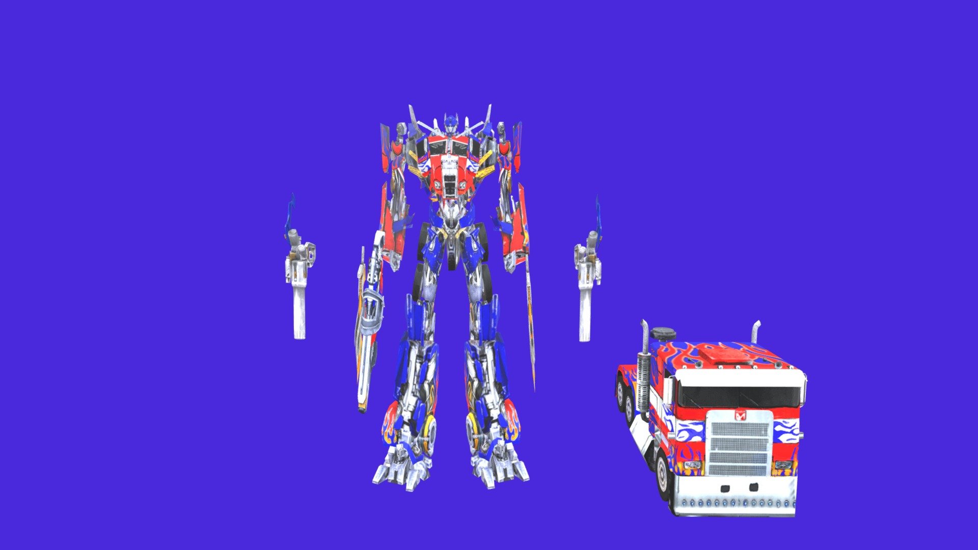 Reborn bay Optimus prime with bones - Download Free 3D model by ...