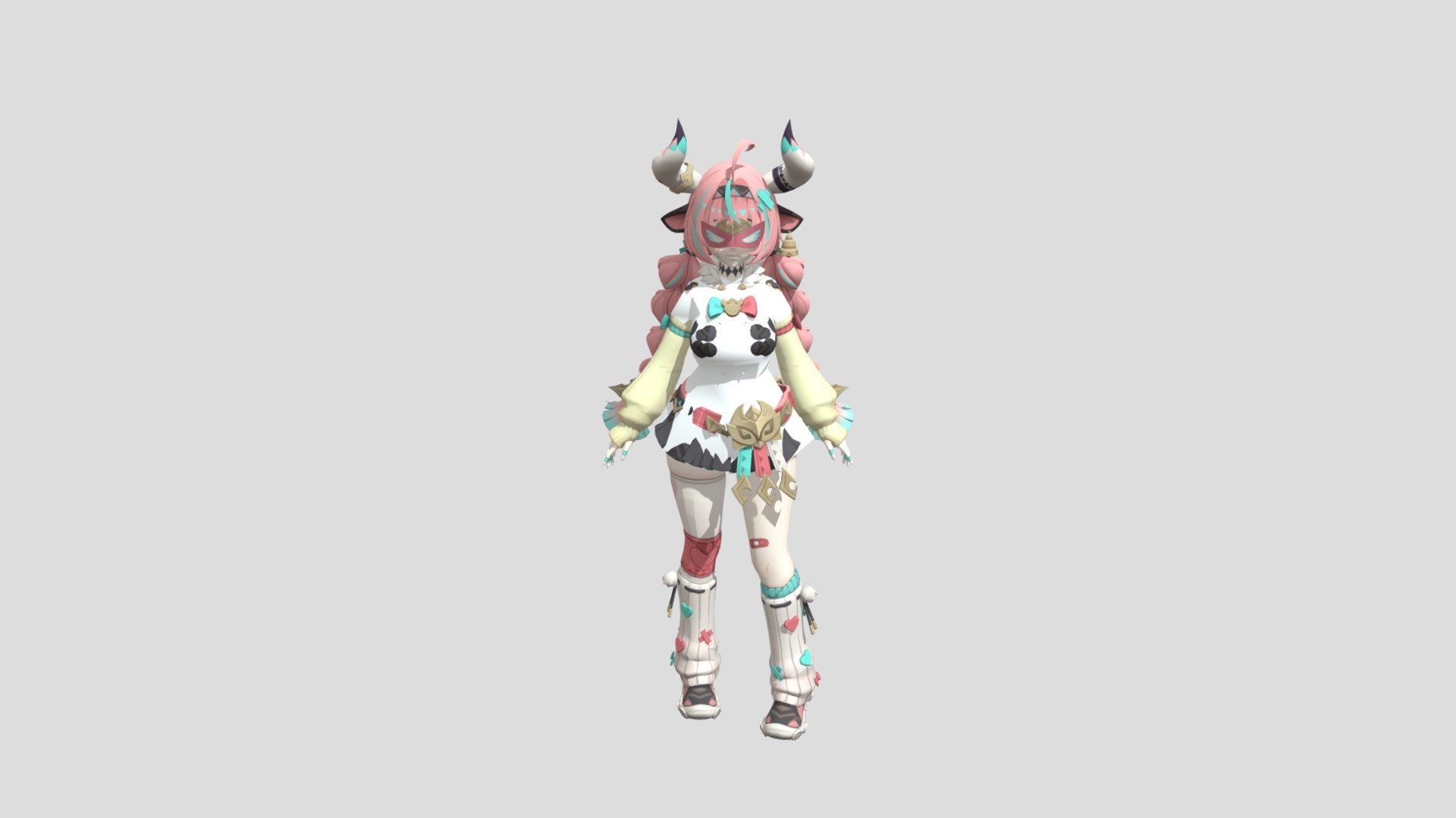Varesa rigged (Free) - Download Free 3D model by Aether36 (@ather36 ...