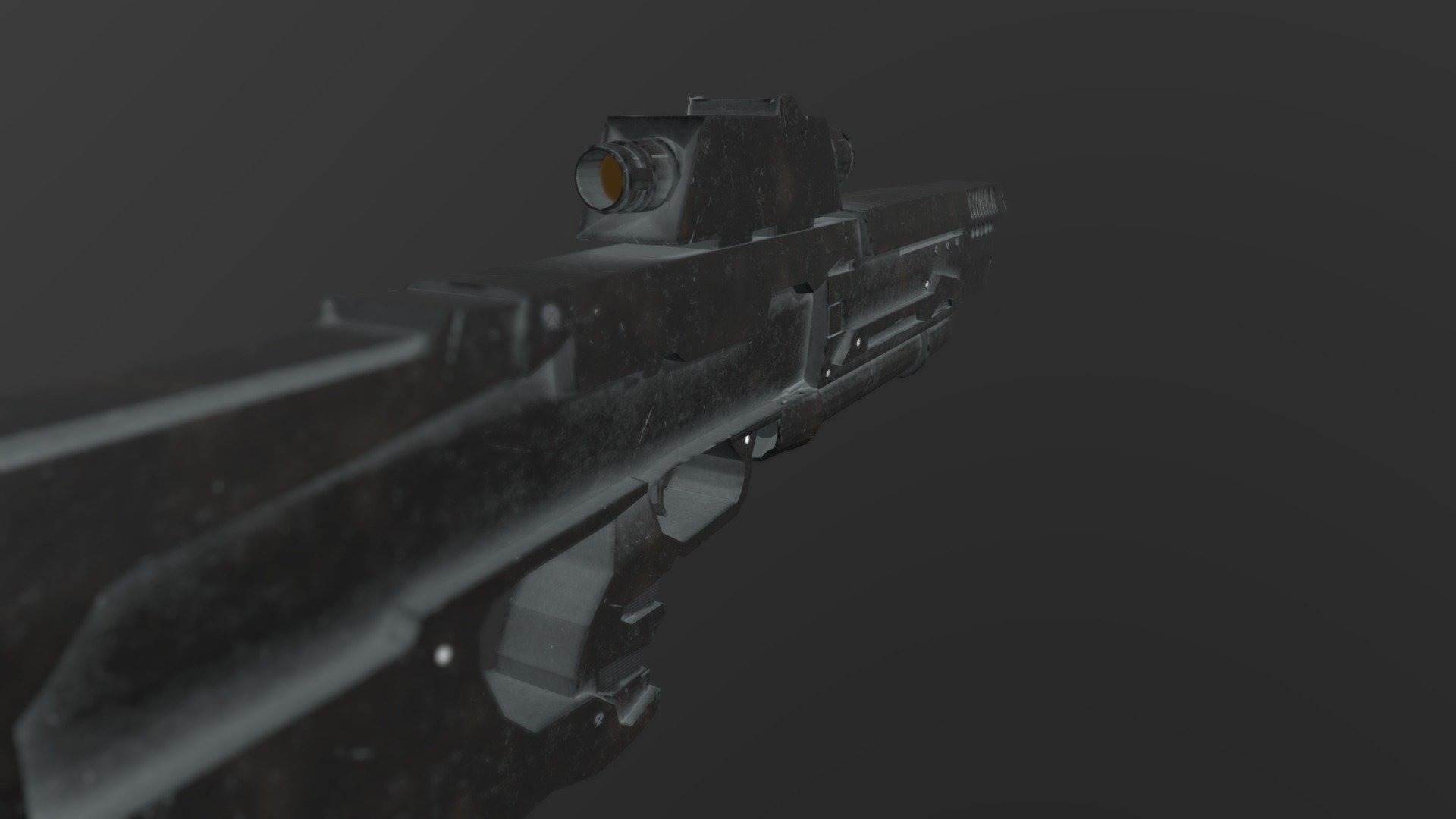 Gun - 3D model by Gokulnathnaidu [3b8dc2b] - Sketchfab