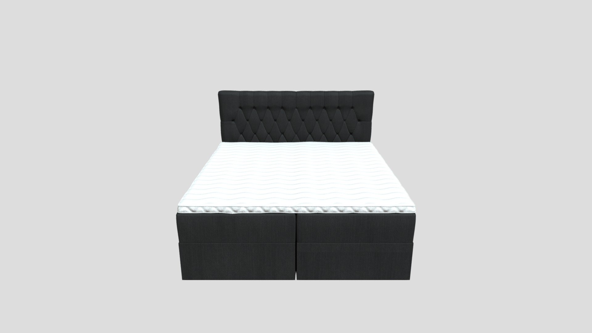 Boxy Complete Complete Bed Package Box Bed 180x2 - Buy Royalty Free 3D ...