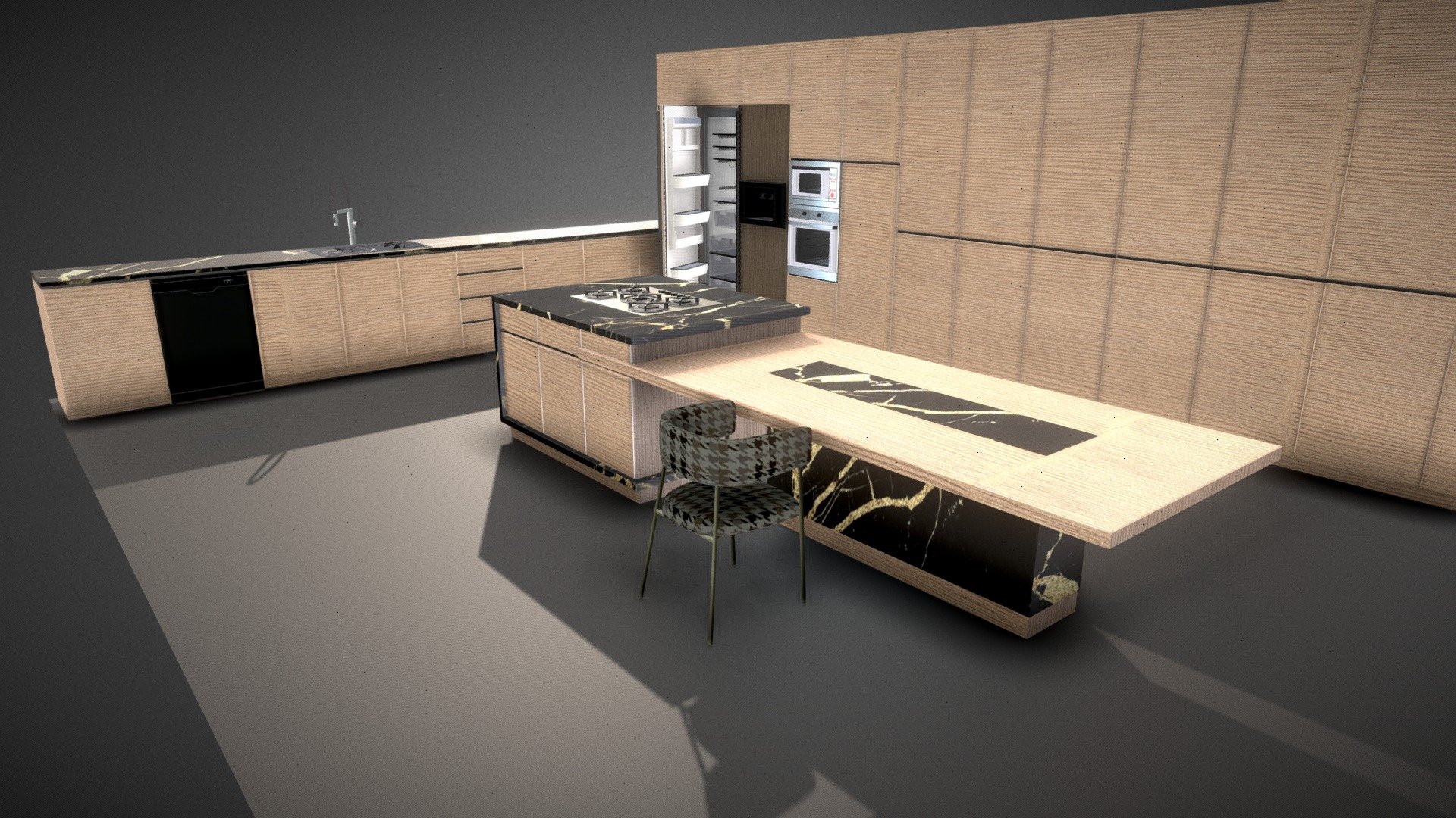 Kitchen - 3D model by sight [3b8ec3e] - Sketchfab