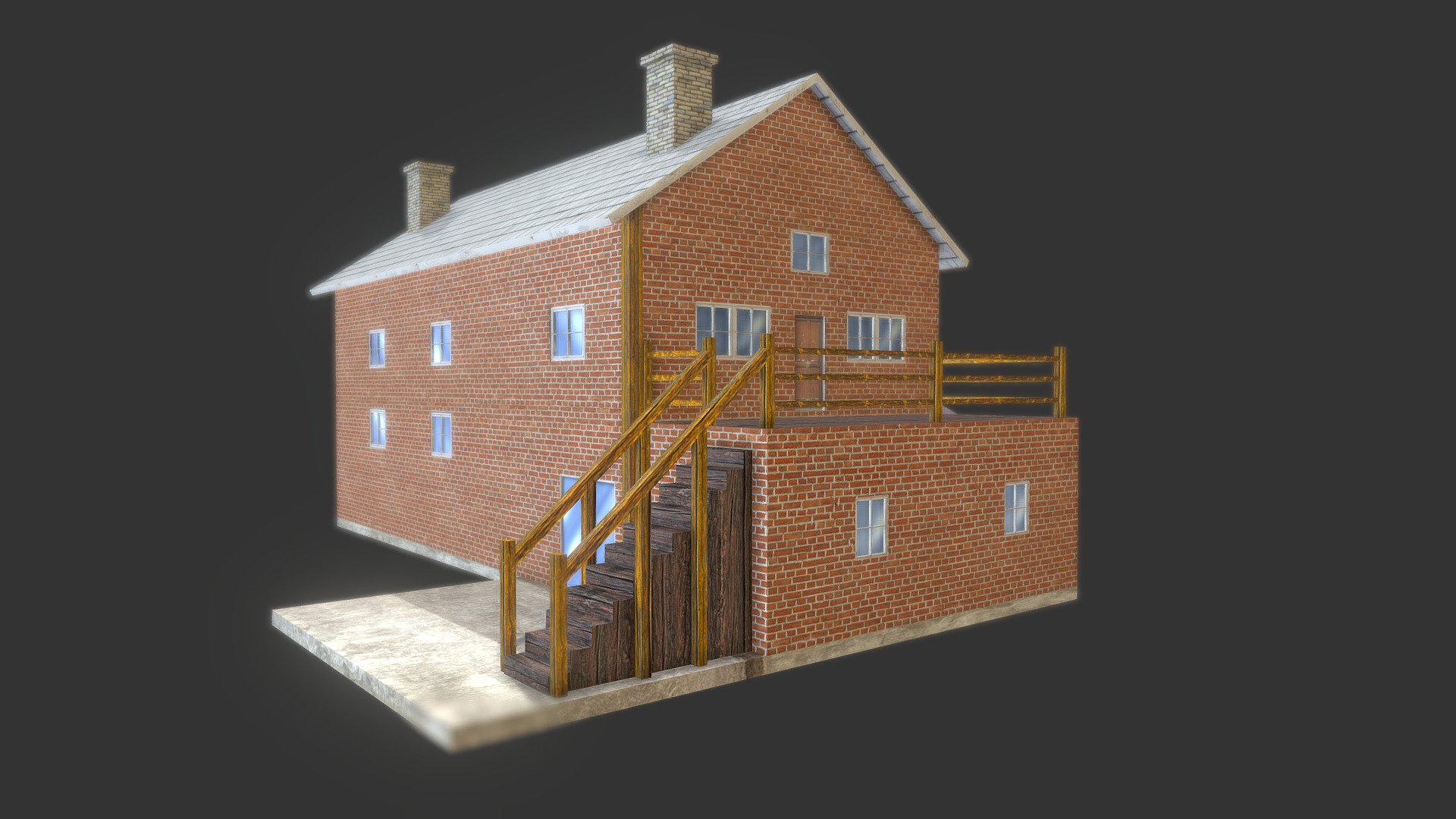 House - 3D model by LTjr [3b8f2f3] - Sketchfab