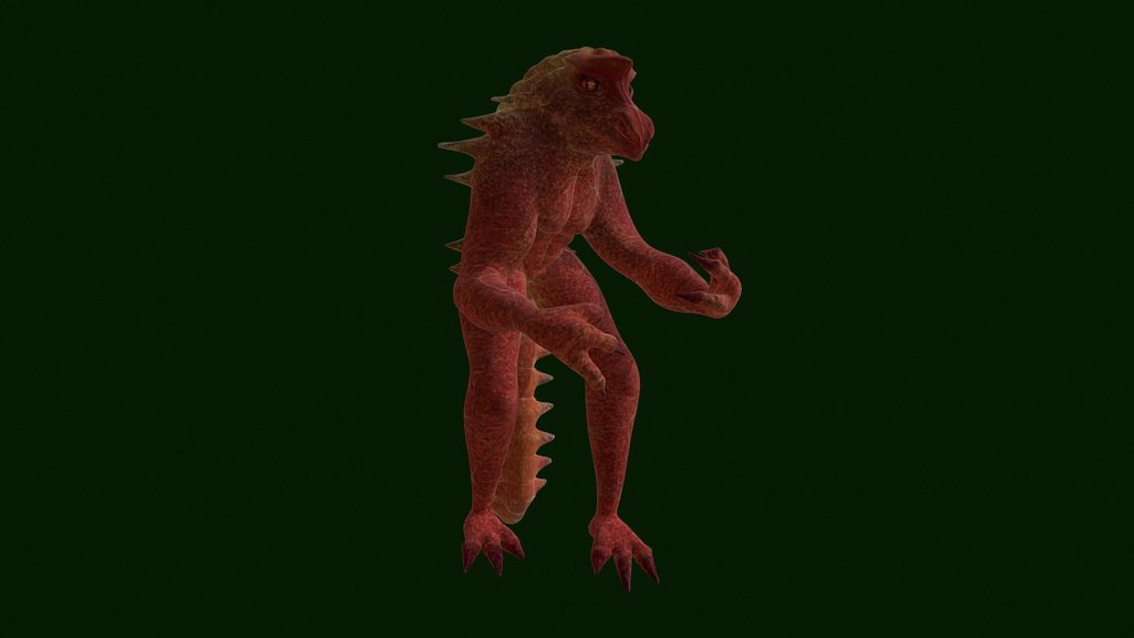 Spiked Lagwana - 3D model by SWA993R [3b8f931] - Sketchfab