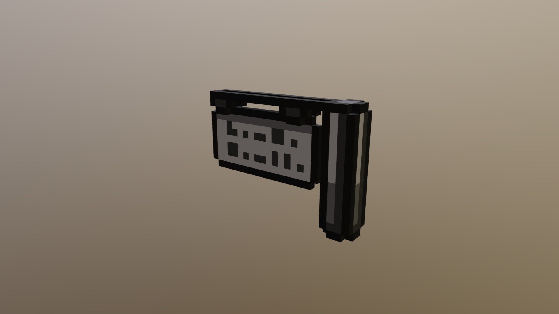 Pokémon Red/Blue - Sign - 3D model by Poliswag [3b90c02] - Sketchfab