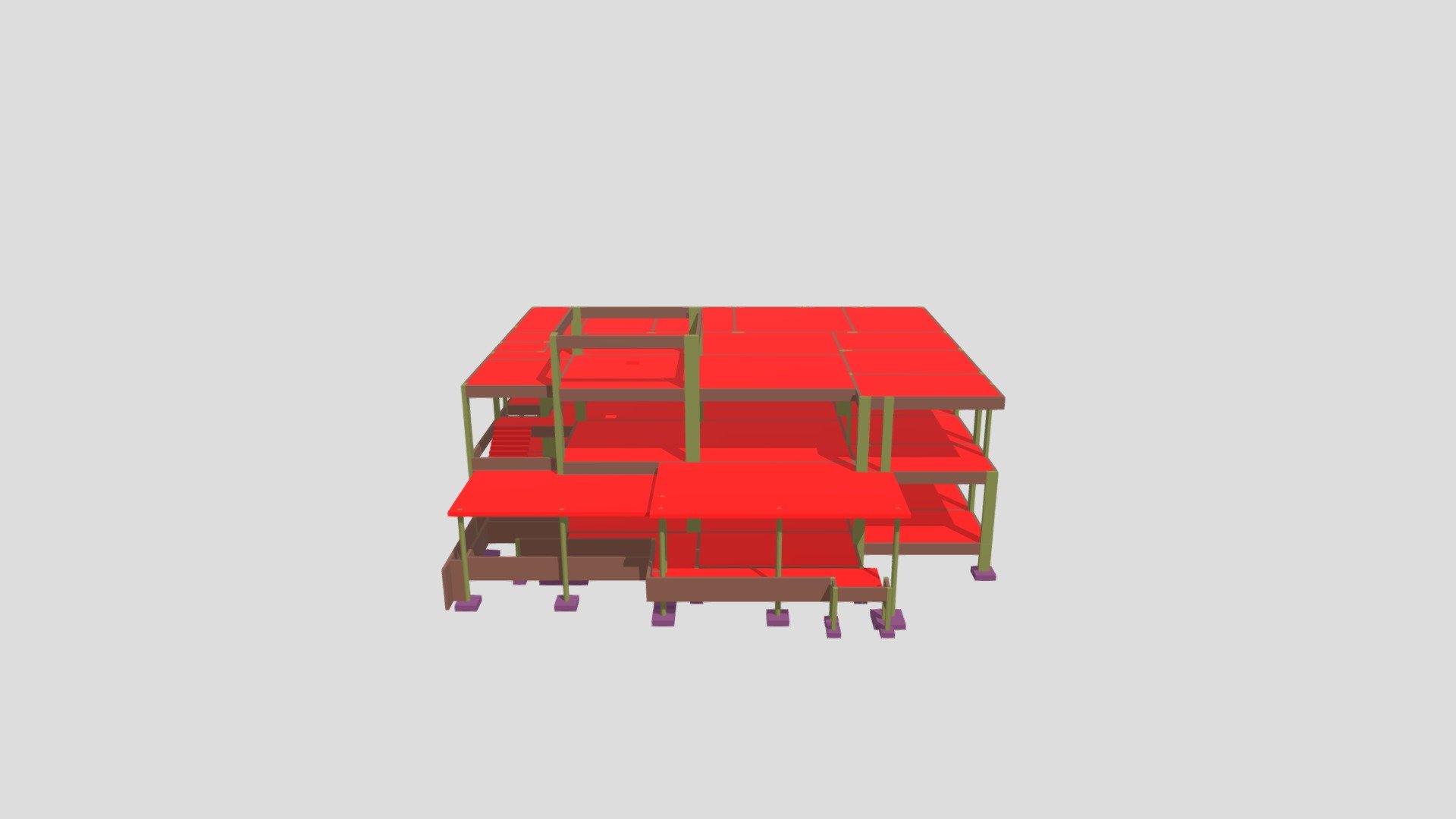 Ambulatorio SM - 3D model by smprojetosestruturais ...