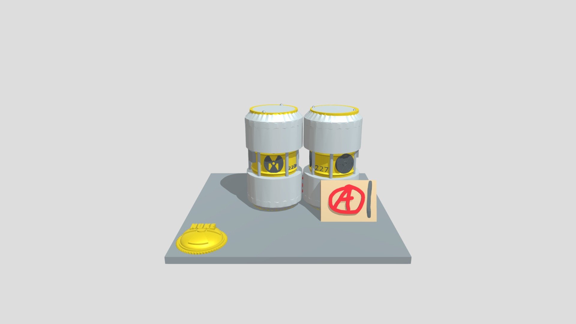 Cs Nuke A - Download Free 3D model by easonapps [3b919d2] - Sketchfab