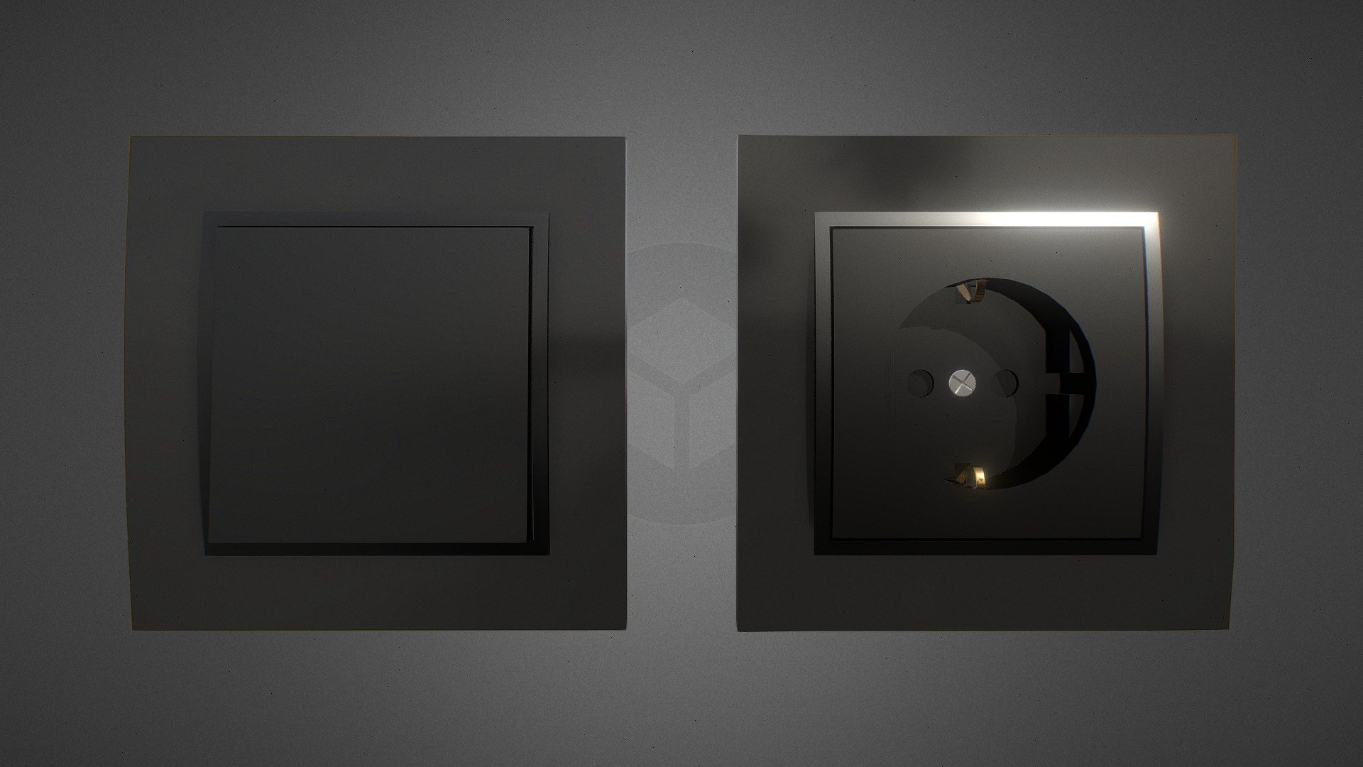 Power Socket - Download Free 3D model by Black Snow (@BlackSnow02 ...