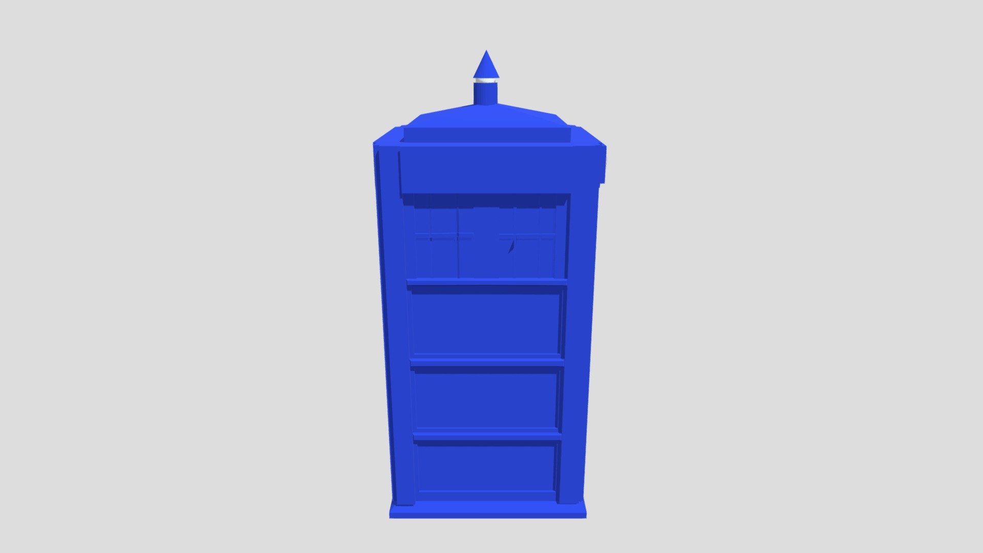 Tardis - 3D model by Jekanu [3b9260f] - Sketchfab