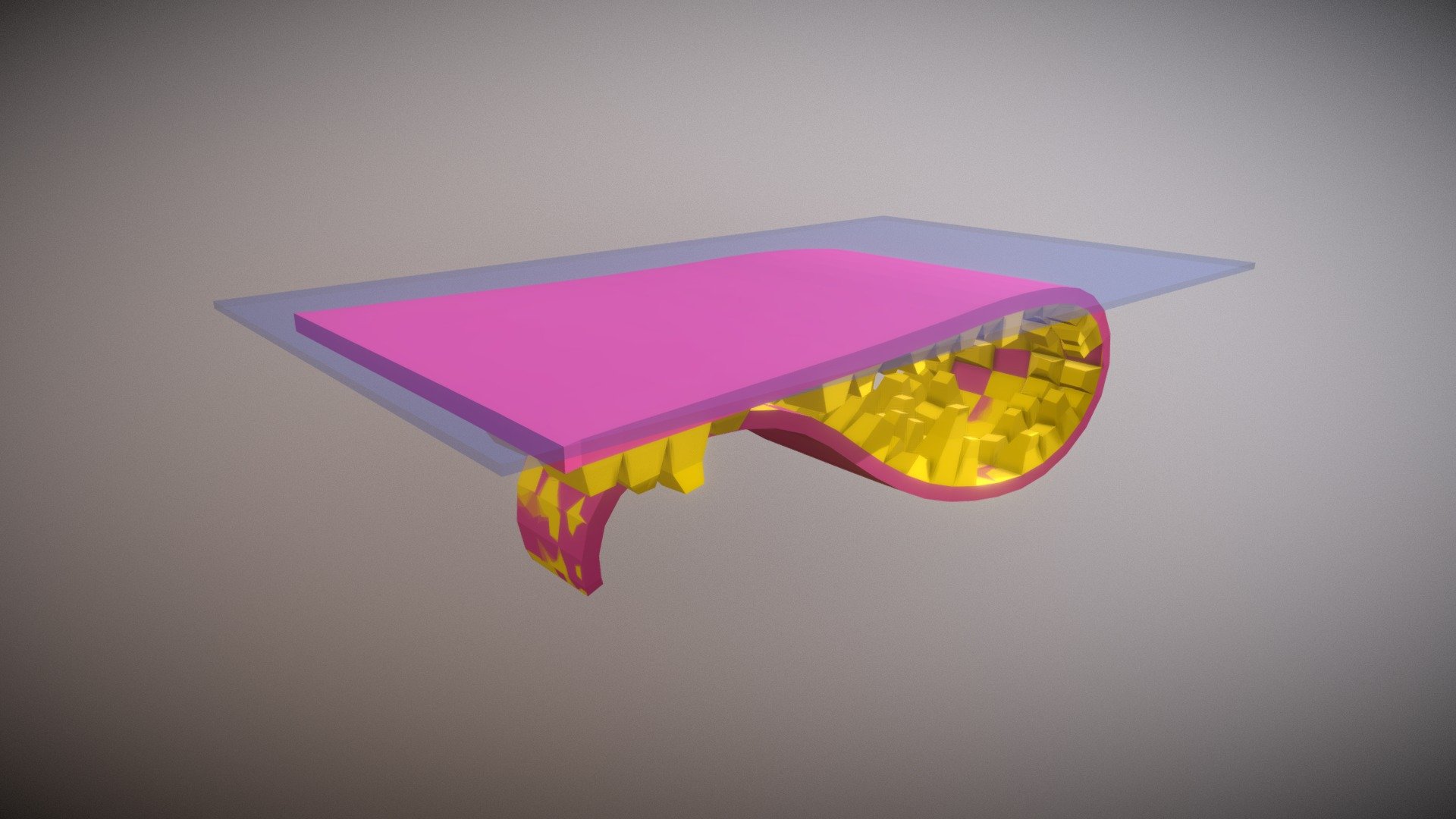 3D Inception Pizza City Table - 3D model by Jimmy Gunawan ...