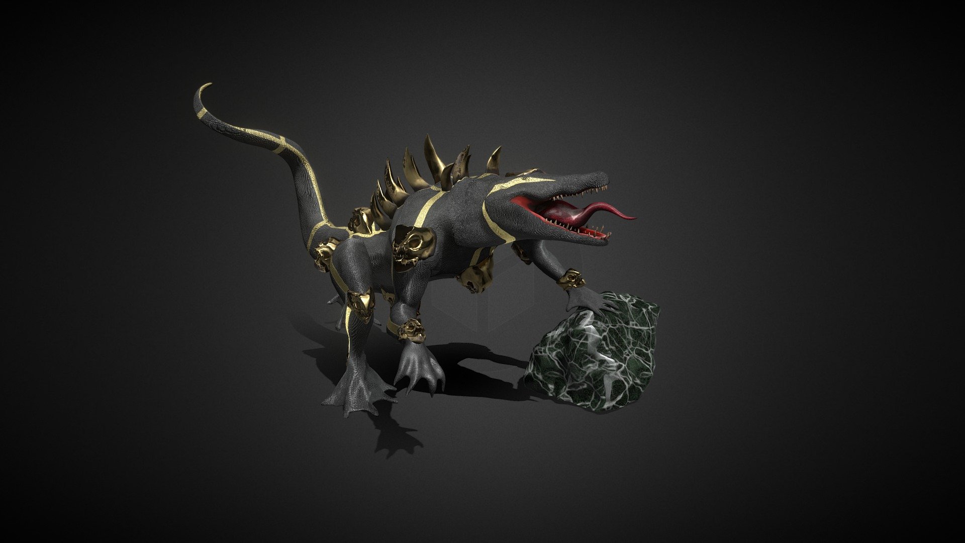 Cipactli - Download Free 3D model by memoov (@movartD) [3b938b8 ...