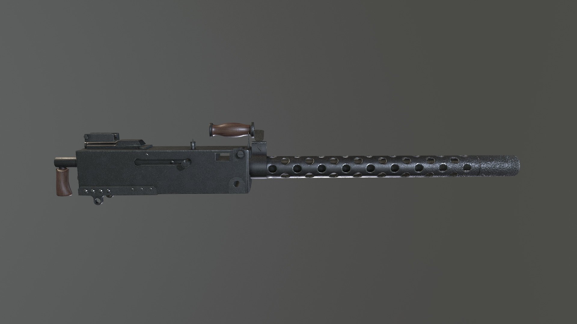 M1919 Browning - 3D model by terath86 [3b939e2] - Sketchfab