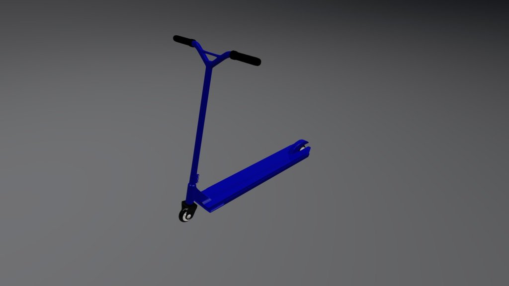 Scooter - 3D model by NakazatoJL [3b93cb3] - Sketchfab