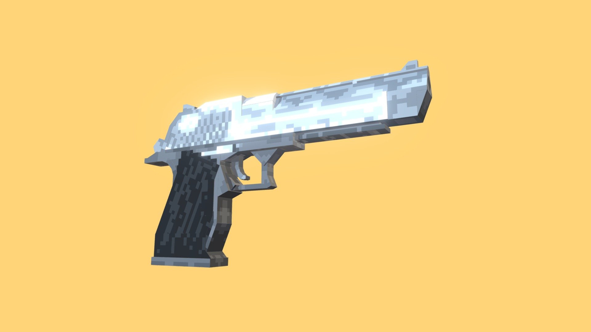[Minecraft] Desert Eagle - Download Free 3D model by PENcraft ...