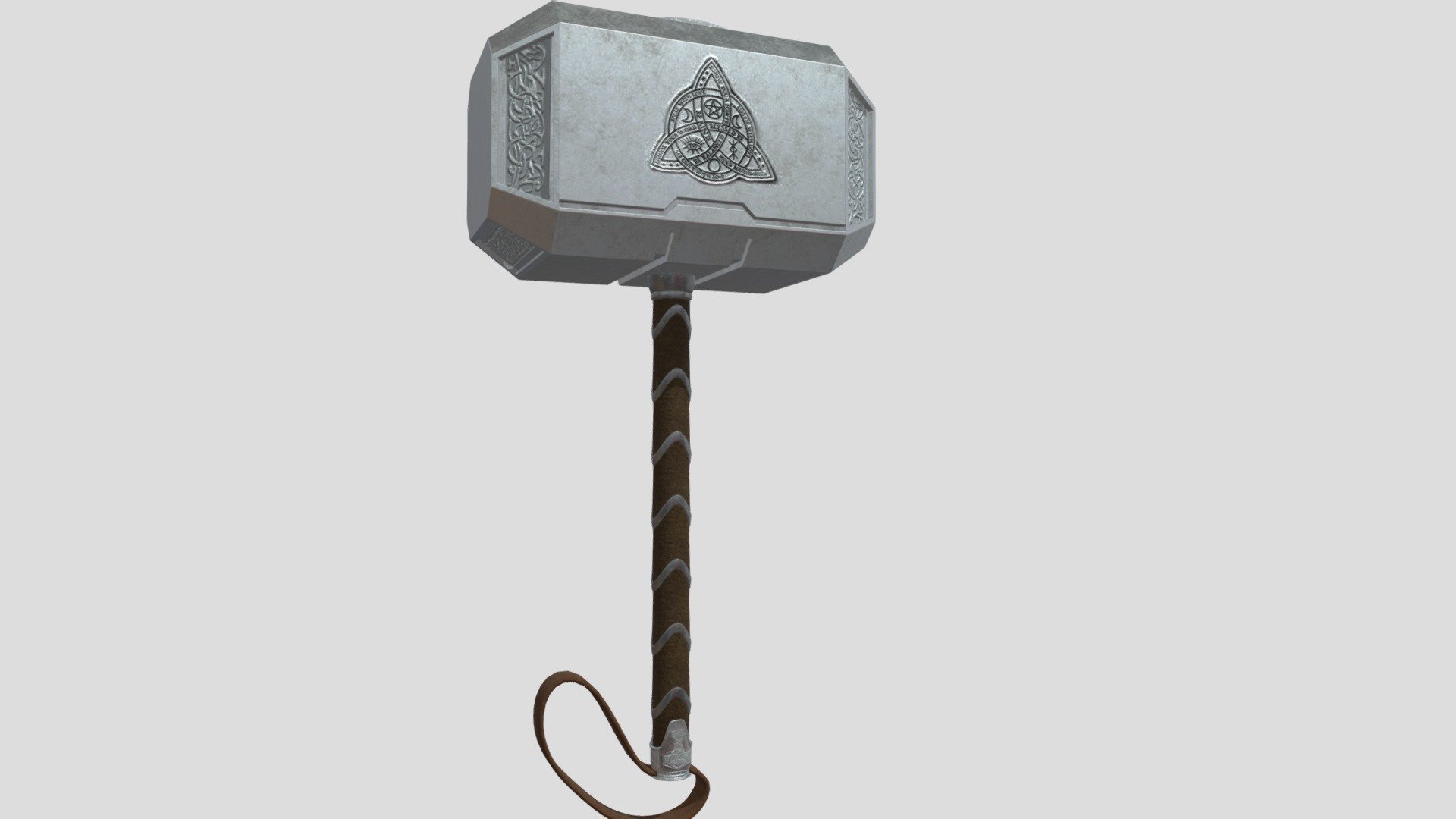 thor hammer_final - 3D model by Mahesh_Goud_mrduniya (@Mahesh_goud0286 ...