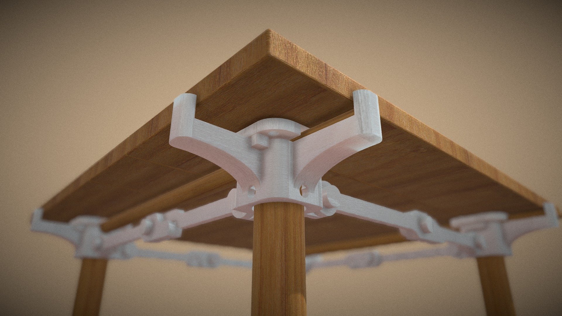 Portable and foldable table - 3D model by blueprint1 [3b95c63] - Sketchfab