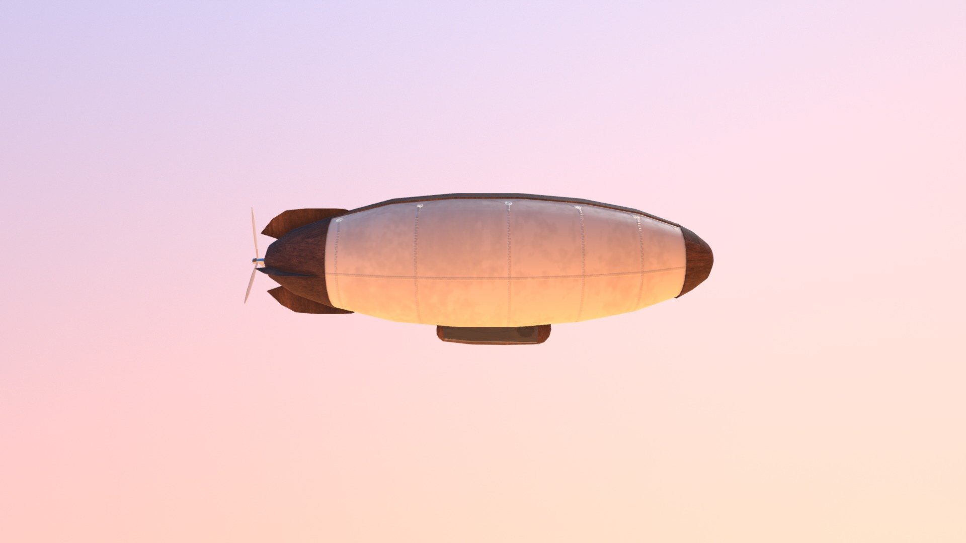 Zeppelin - 3D model by Quentin.Bourgade [3b9649f] - Sketchfab