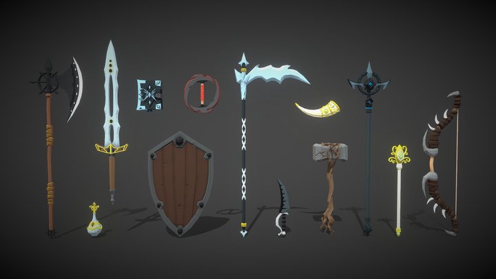 Scepter 3D models - Sketchfab