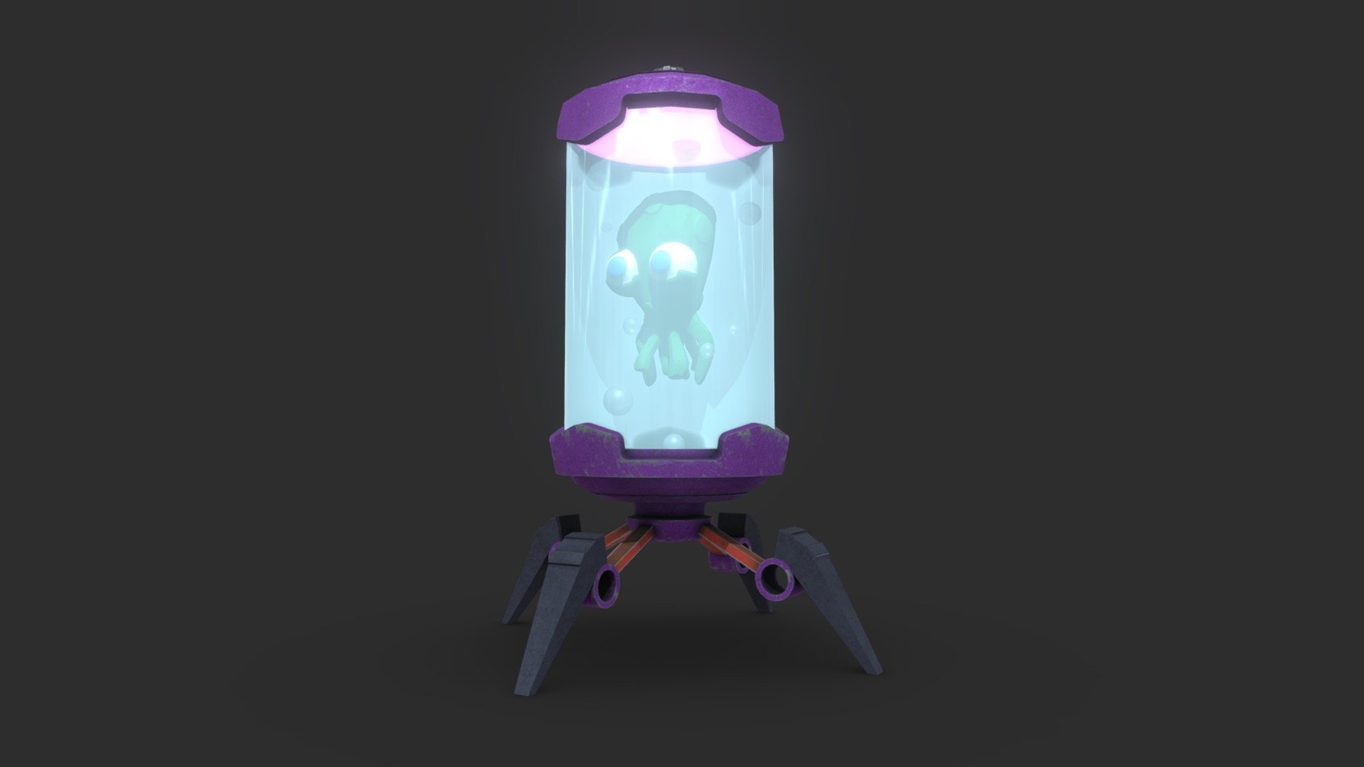 Sci-Fi Capsule - Download Free 3D model by hirairmak [3b970b4] - Sketchfab