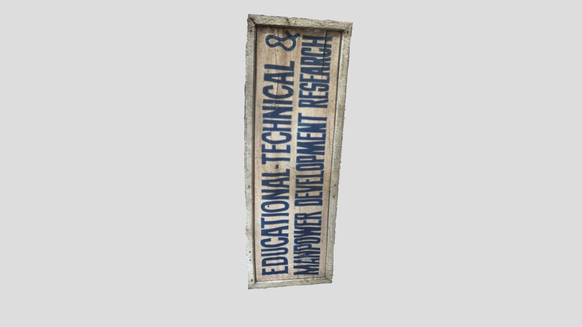 Signboard Educ - 3D model by dachua022691 [3b97218] - Sketchfab