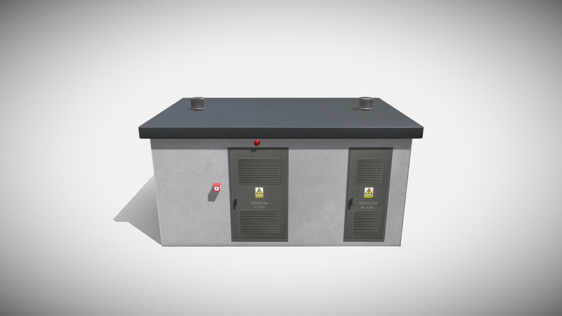 Transformer station - 3D model by anna.ch [3b97bef] - Sketchfab