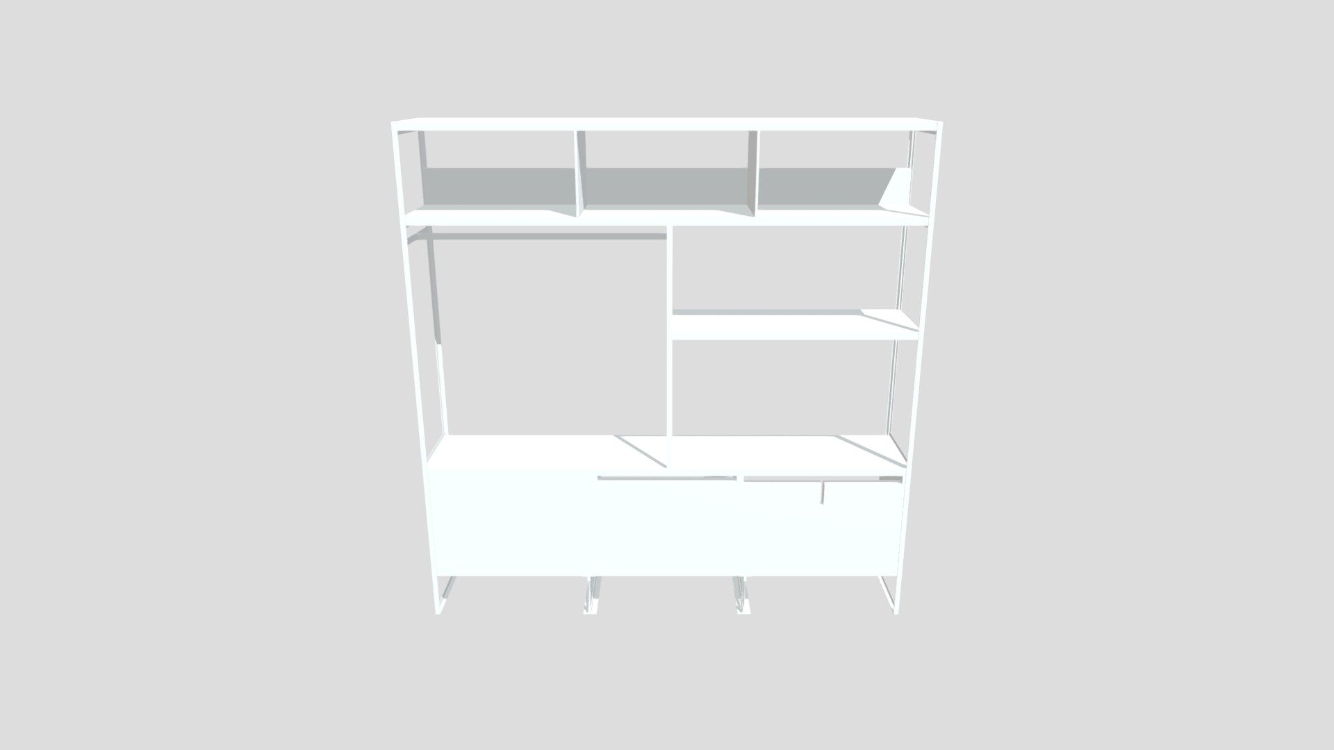 Wardrobe - Download Free 3D model by patpatpatty (@patpatpattty ...