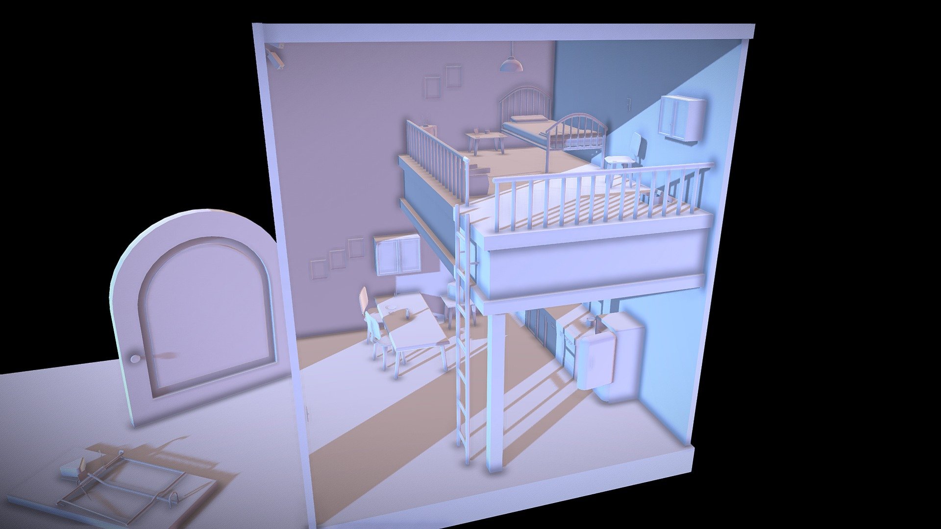 Mouse House By Ahmed Suoamra 1 - Download Free 3D model by ahmedsuoamra ...
