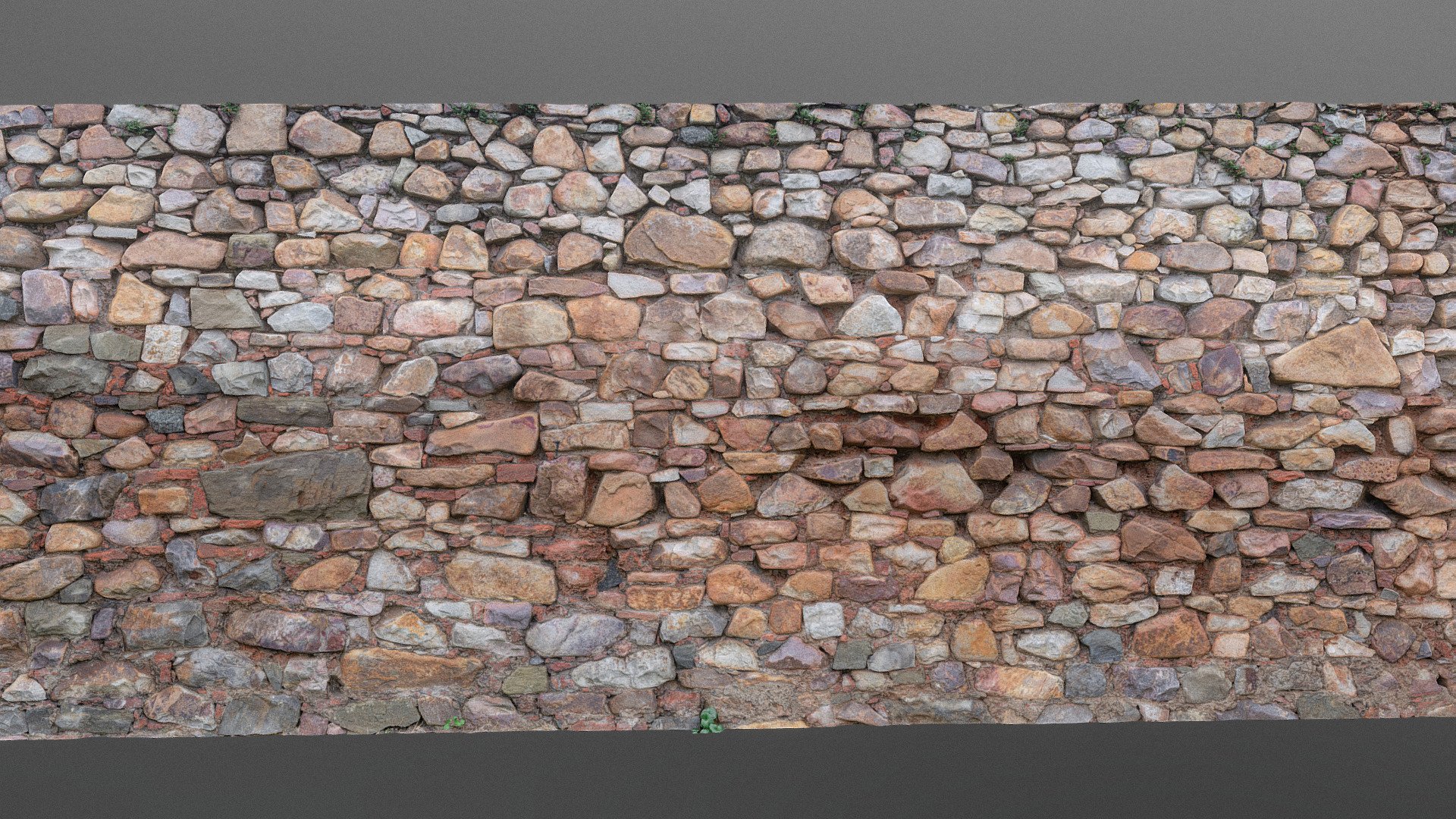 Red stone wall - Buy Royalty Free 3D model by matousekfoto [3b9b0e6 ...