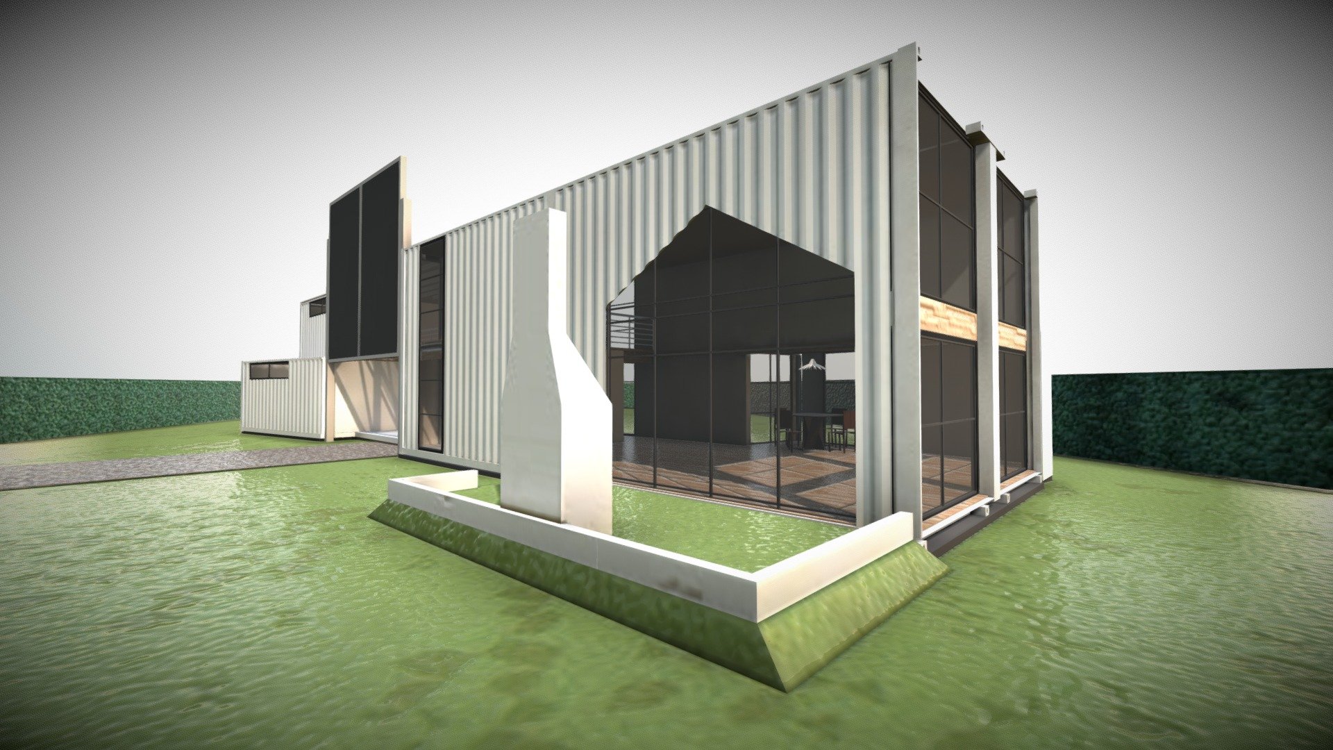 CONTAINER HOUSE - Buy Royalty Free 3D model by Velandia.G..Ivan ...