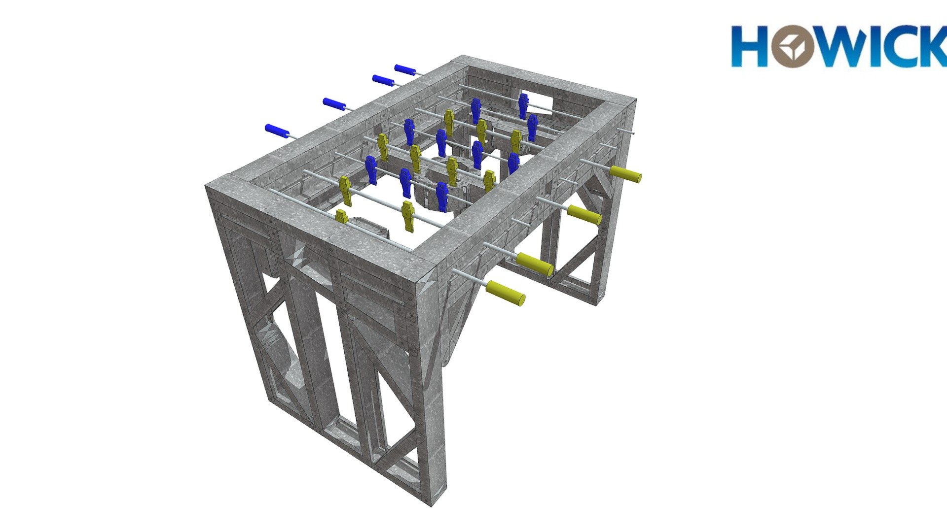 Howick Foosball Table 89mm - 3D model by SPEEDFLOOR­® (@Speedfloor ...