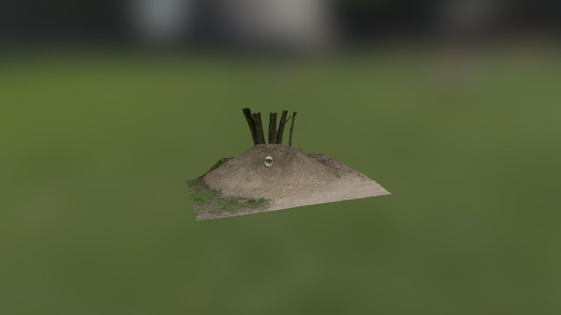 Pile of sand - 3D model by arskiainen [3b9d030] - Sketchfab