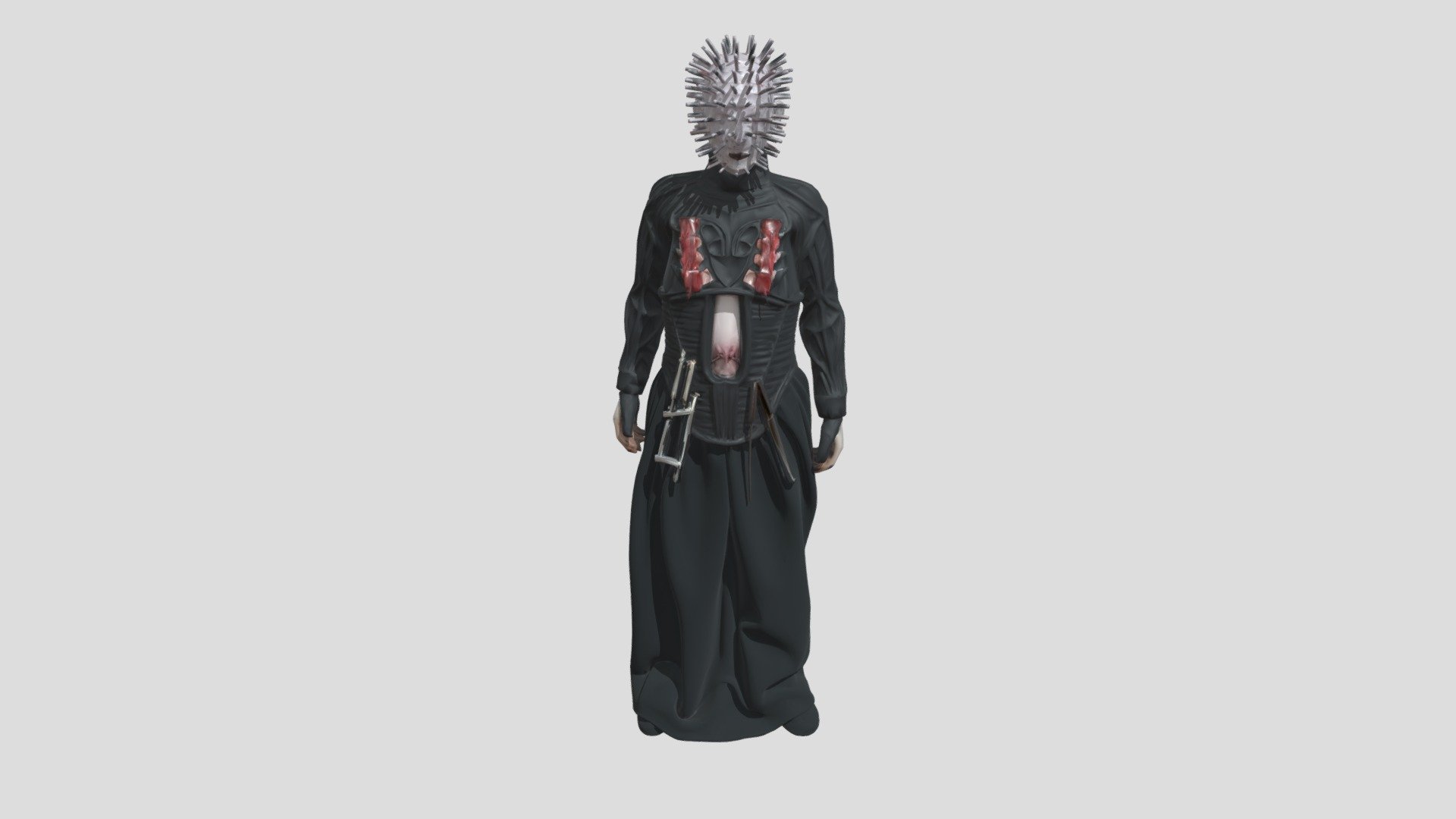 Pinhead - Download Free 3D model by riverlan.teixeira [3b9da47] - Sketchfab