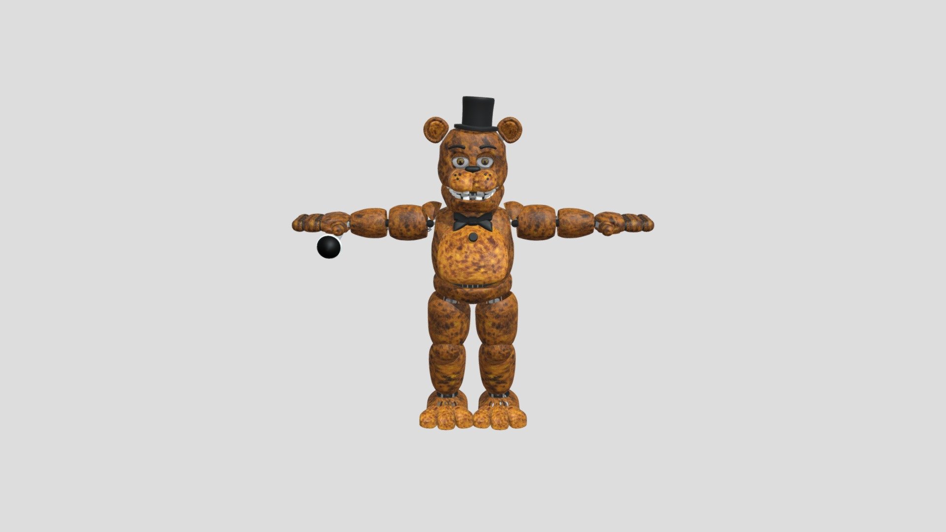 Unwithered Fredbear - 3D model by Chezzy (@danieltyr07) [3b9e5ad ...