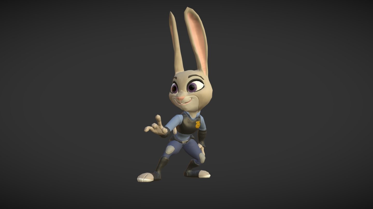 Rabbit - 3D model by andrettia [3ba11ae] - Sketchfab