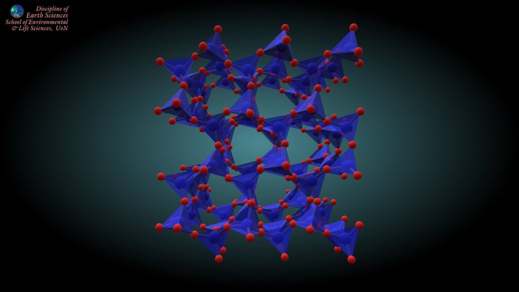 Tridymite - 3D model by Earth Sciences, University of Newcastle ...