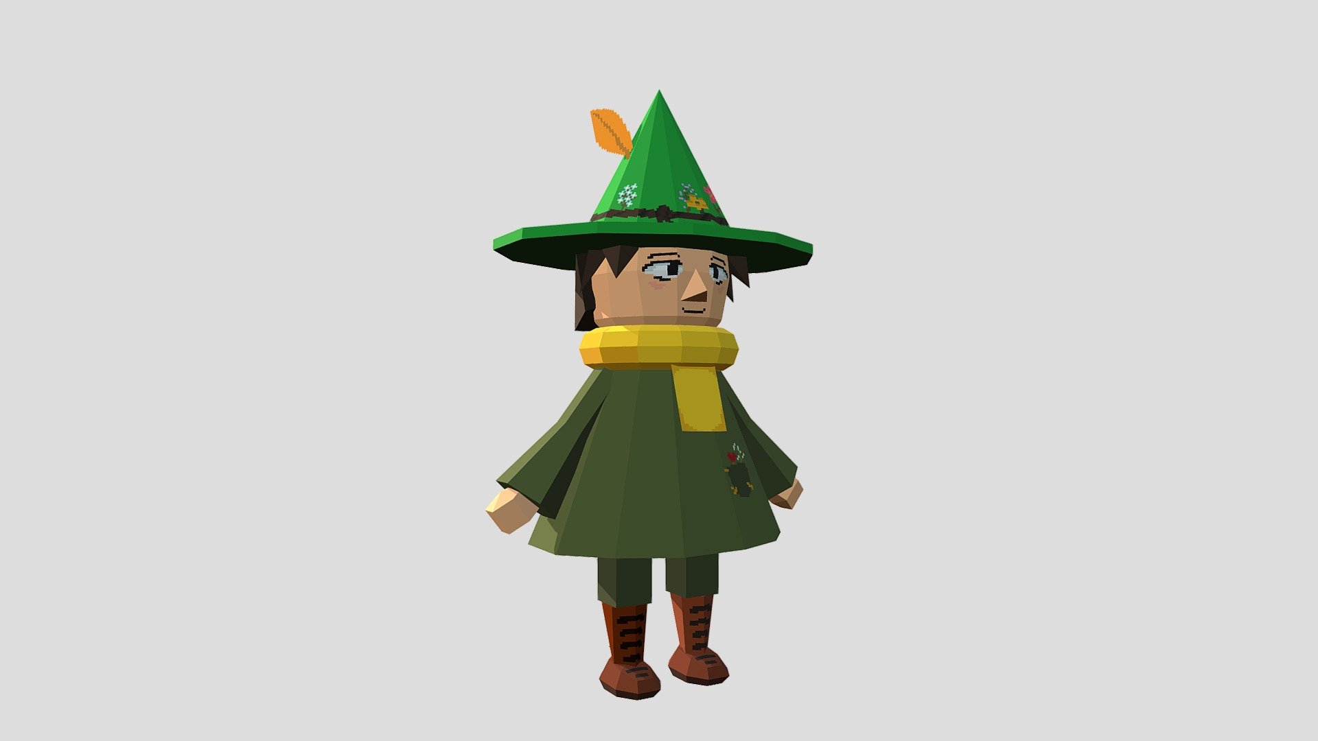 Snufkin - 3D model by endermanz [3ba3950] - Sketchfab