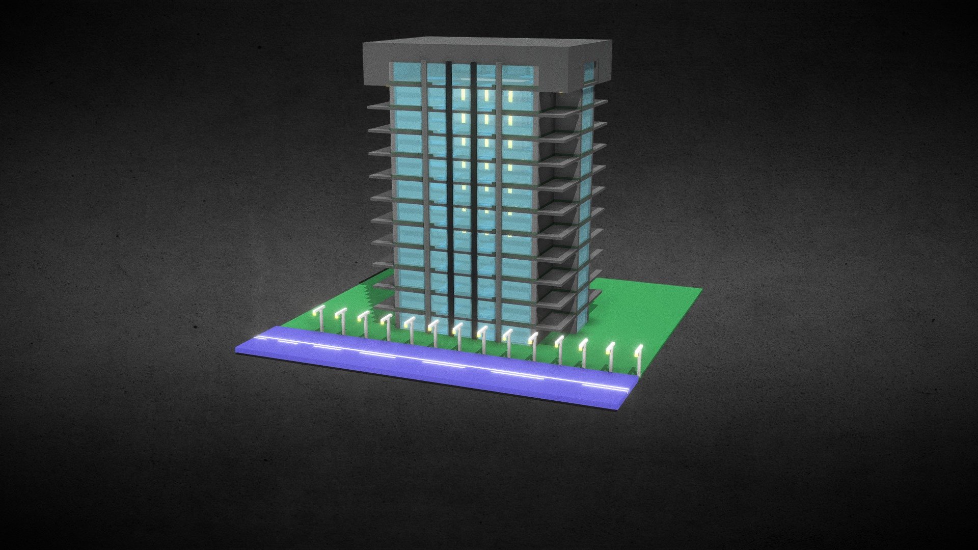simple buildingproject - 3D model by cliffmo (@s23117) [3ba4b06 ...