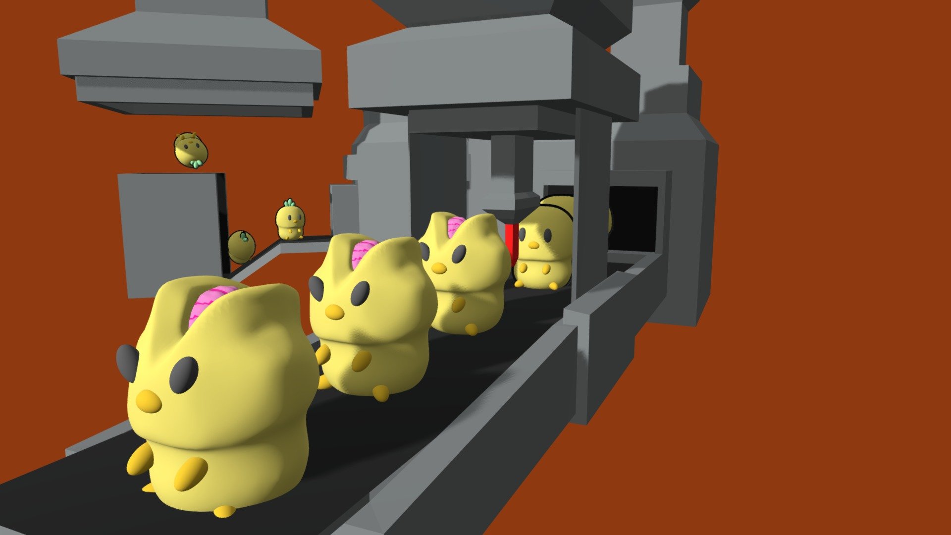 Cute Duck 2 - 3D model by sch0i [3ba4d79] - Sketchfab