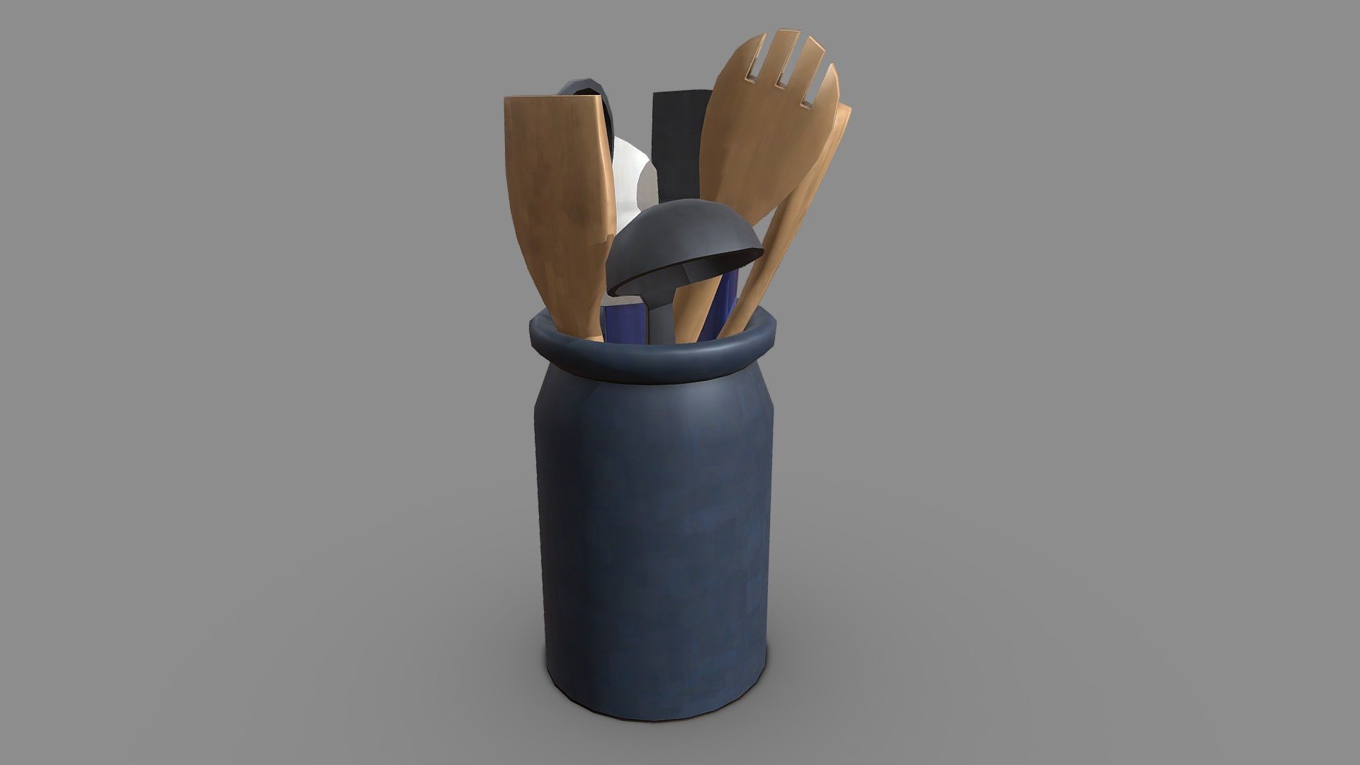 Kitchen Utensils - Download Free 3D model by Simal Mai (@simalmaii ...