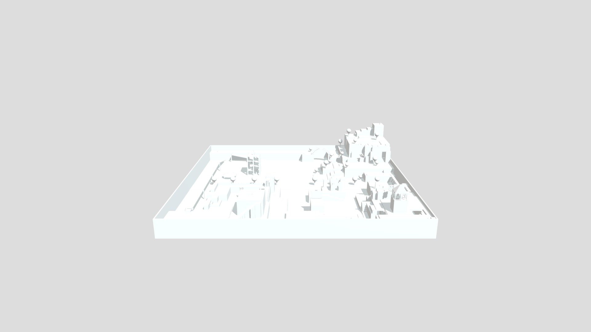Crossroads - 3D model by hubertmikolajchudzik [3ba908a] - Sketchfab