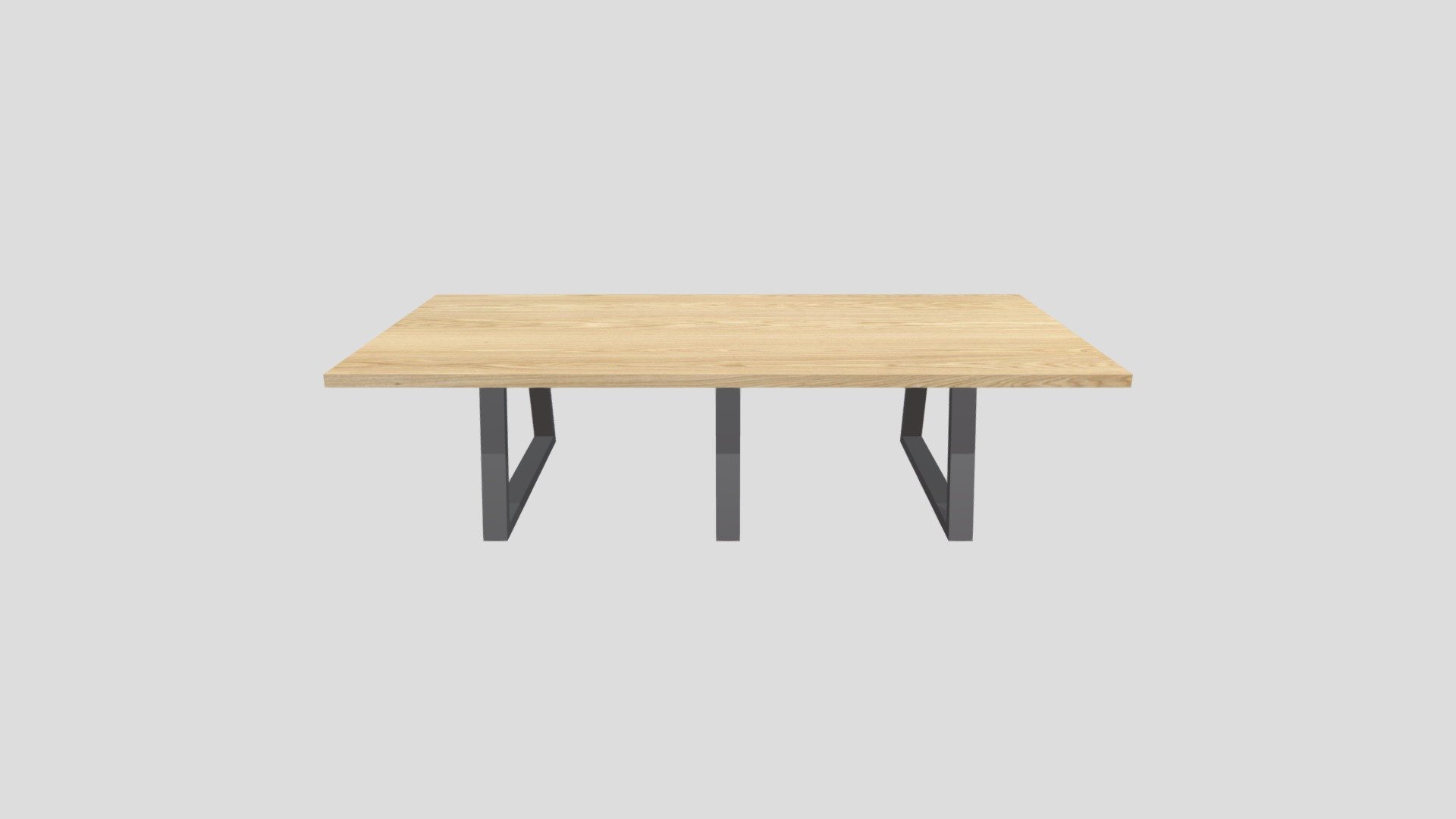 Conference Table (120 W x 60 D x 30 H inch) 3D - 3D model by Randy ...