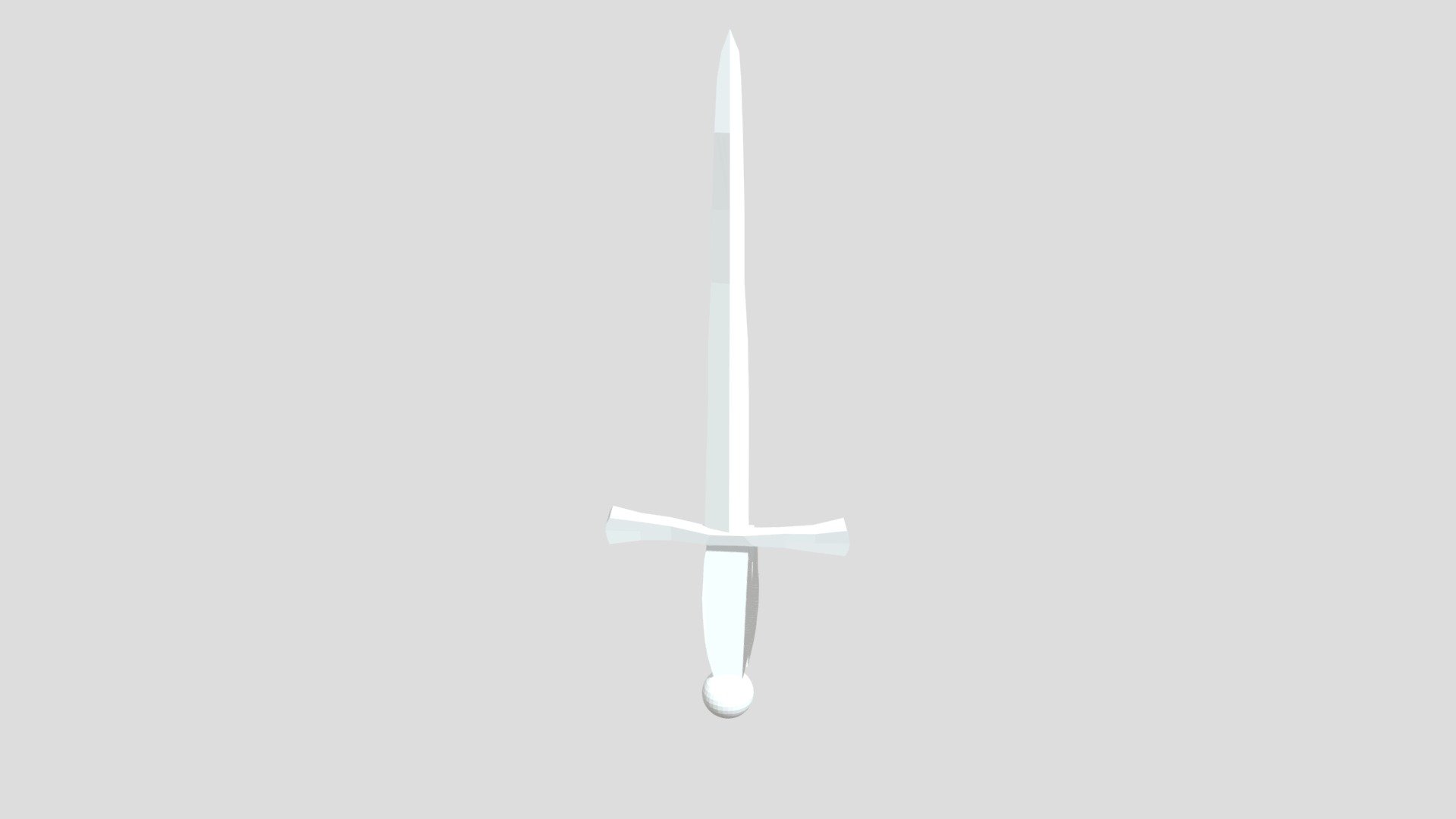 Week 1 - Simple Dagger - 3D model by the1987redfox [3bab761] - Sketchfab