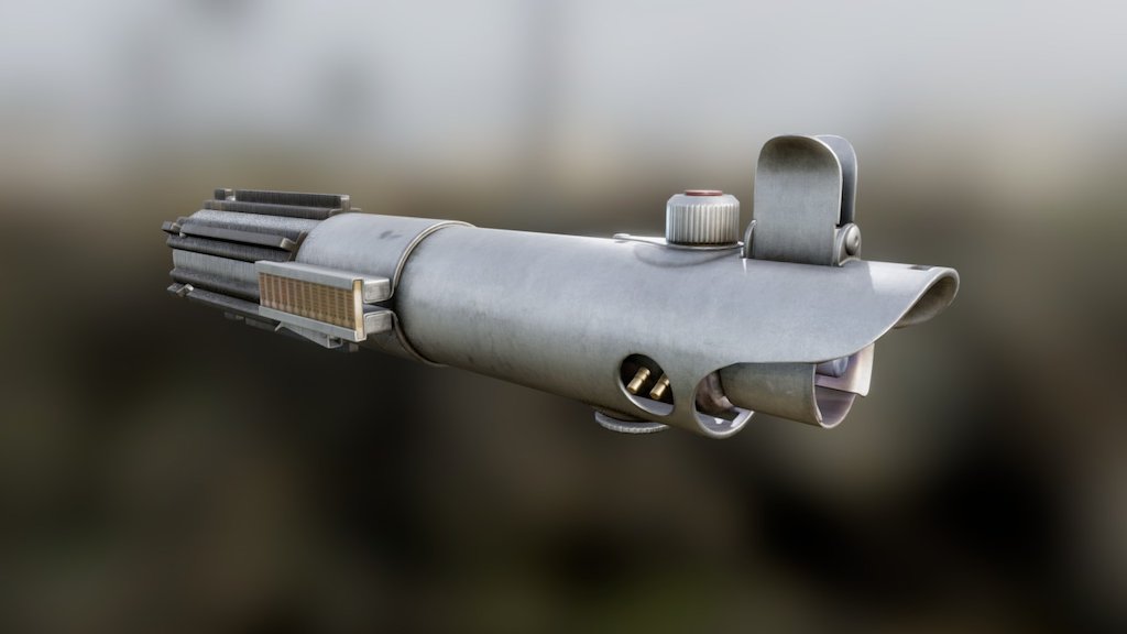 Luke's Lightsaber (ESB) - 3D model by richardpatrick [3bab787] - Sketchfab