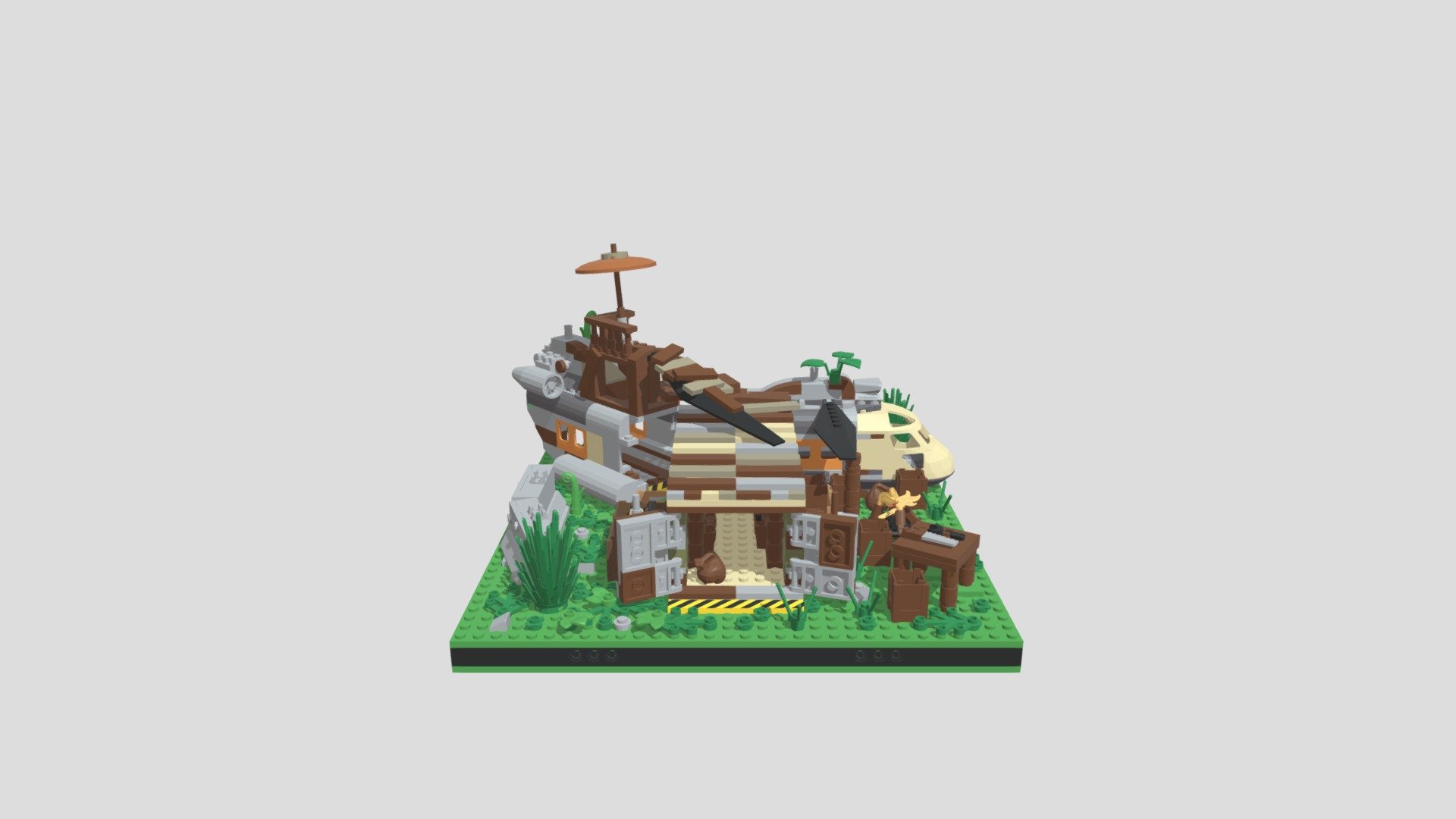 Apocalypse Base - 3D model by HTBI [3baca50] - Sketchfab