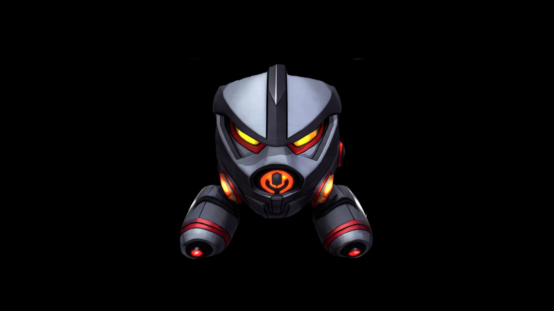 Helmet Mask Robot Cartoon 1376 - Download Free 3D model by klrxyz ...