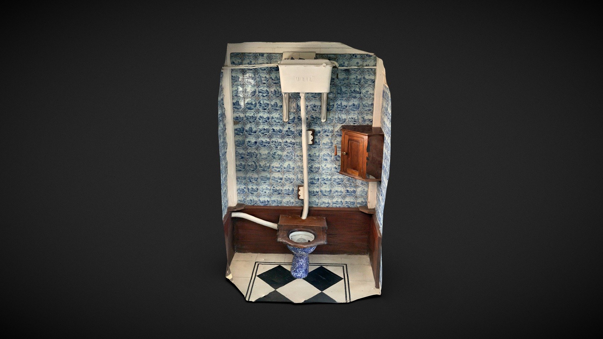 Commissioner's house - Blue Loo - 3D model by electricmedway [3bad2f4 ...